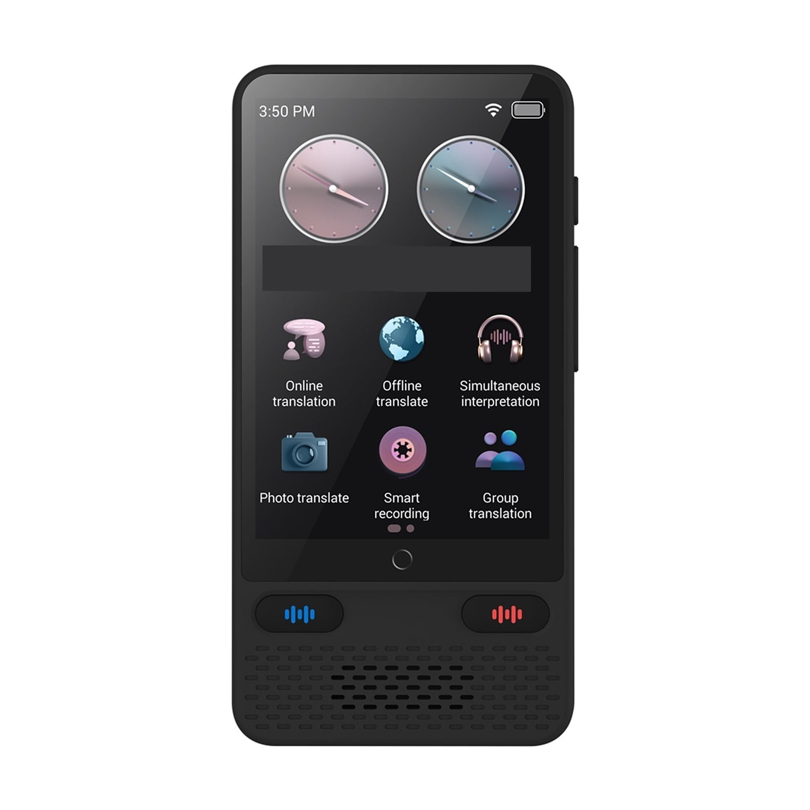 Portable Language Translator Device S85 with 138 Languages Voice ...
