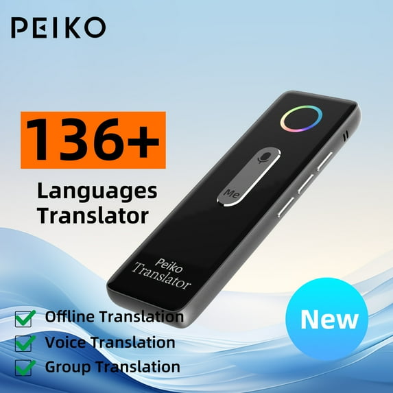 Portable Language Translator Device, Two-Way Instant Translator, APP ...