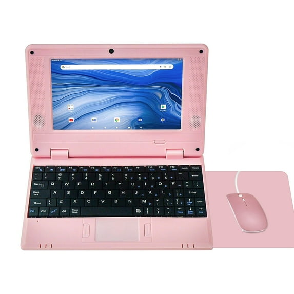 Portable Laptop Computer 7'' Quad Core Android 12 Netbook 2GB RAM+32GB ...