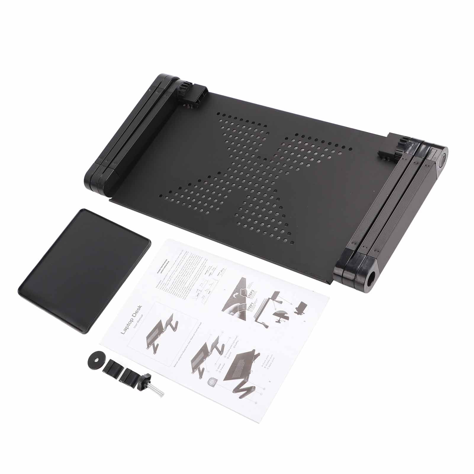 Portable Laptop Desk Notebook Stand Table Tray with Mouse Holder Sofa ...