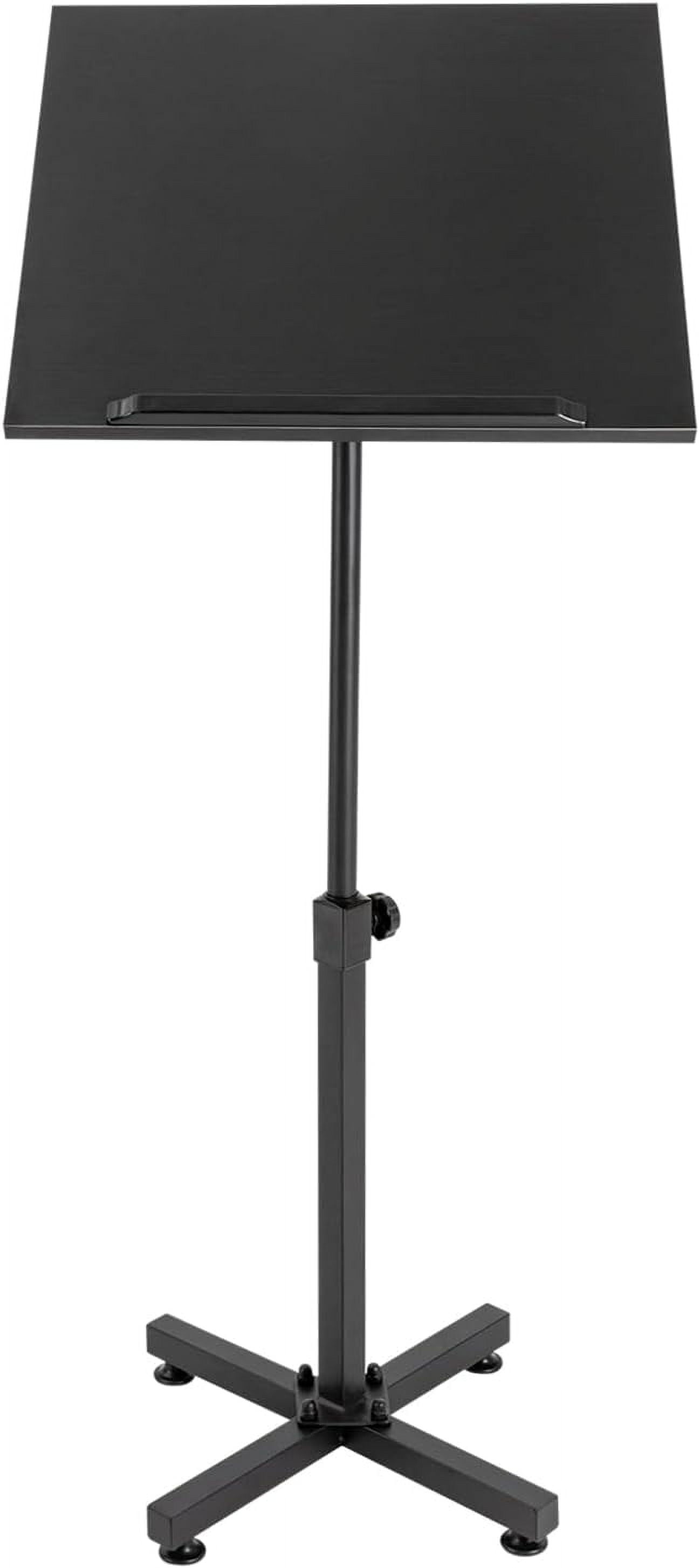 Portable Laptop Podium, Height Adjustable Rolling Stand, Mobile Floor ...