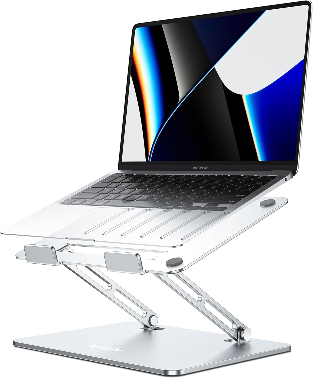 Portable Laptop Stand,Adjustable Folding Laptop Stand for Desk,Laptop ...