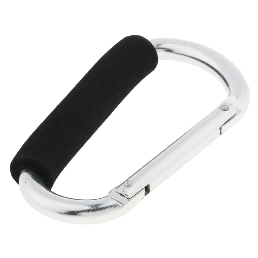 Portable Large Hook Aluminum Carabiner - 12mm - Walmart.com