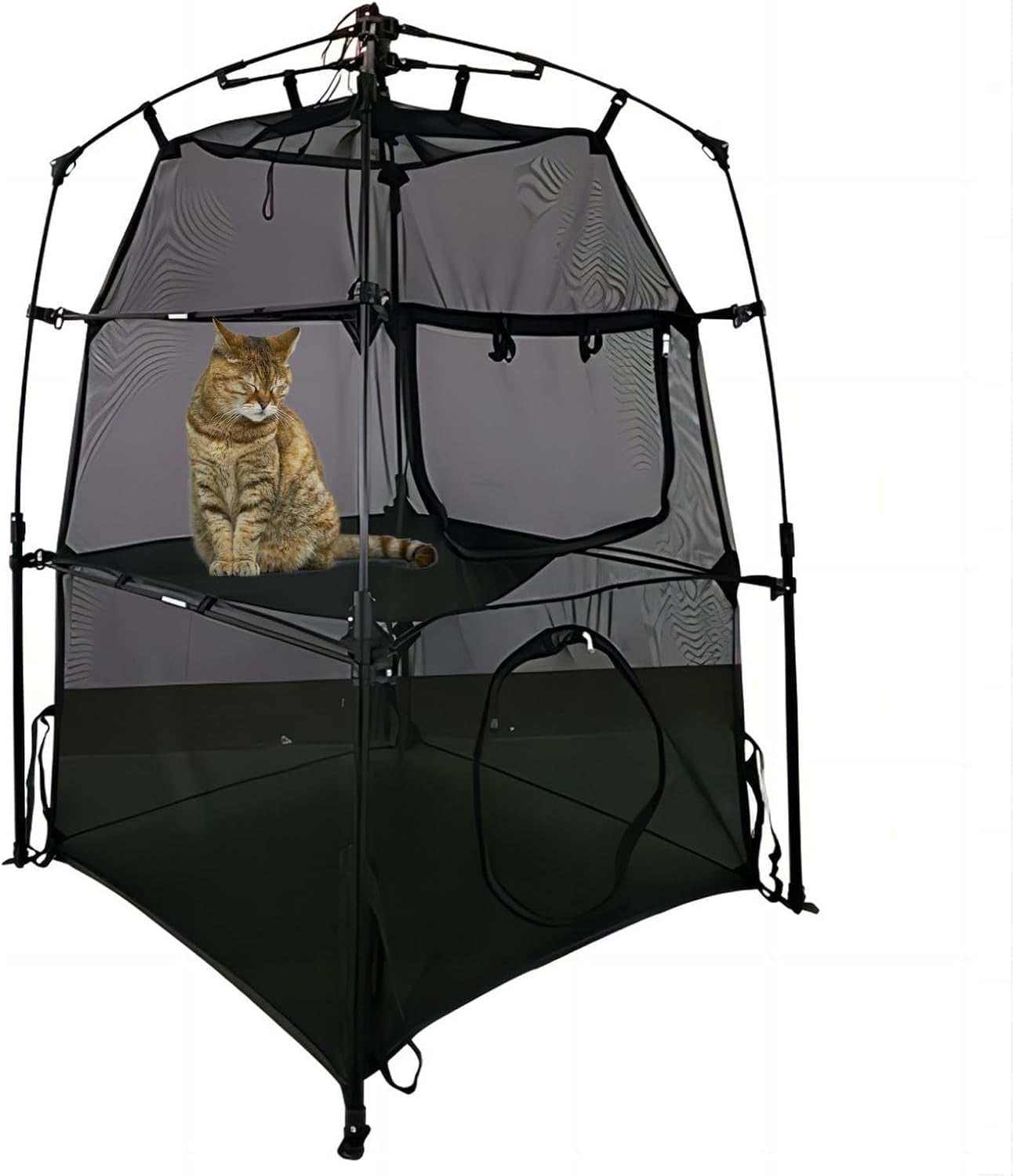 Portable Large Pop Up Pet Cat Tents Enclosures for Outside Patio Cat ...