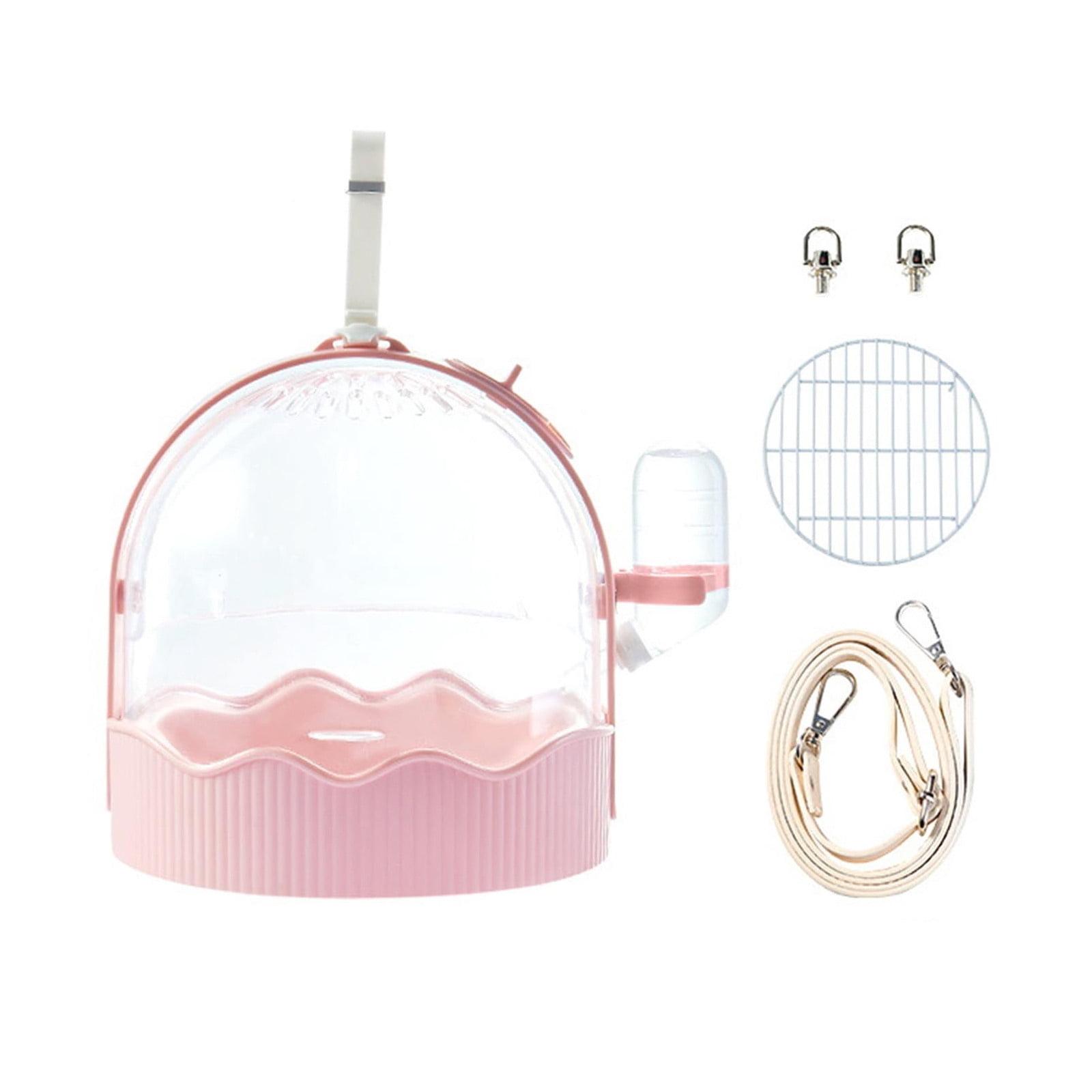 Portable Large Space For Small Birds & Hamsters Bird Travel For Parrot ...