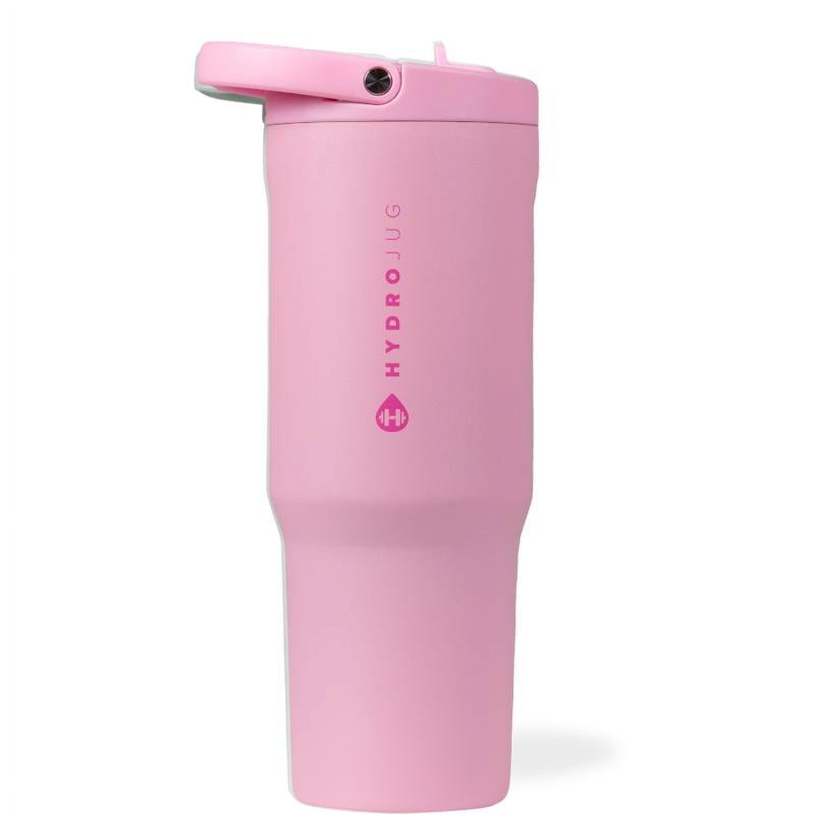 Portable Leak-Proof Water Bottle with Flip Straw & Handle - Walmart.com