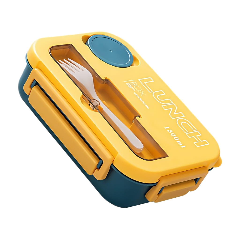 Portable Leakproof Box with Compartment Lunch Container Food Storage ...