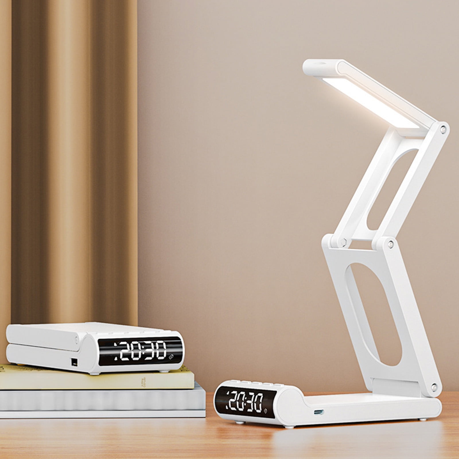 Portable Led Desk Lamp Large Adjustable Area Foldable Thin Design for ...