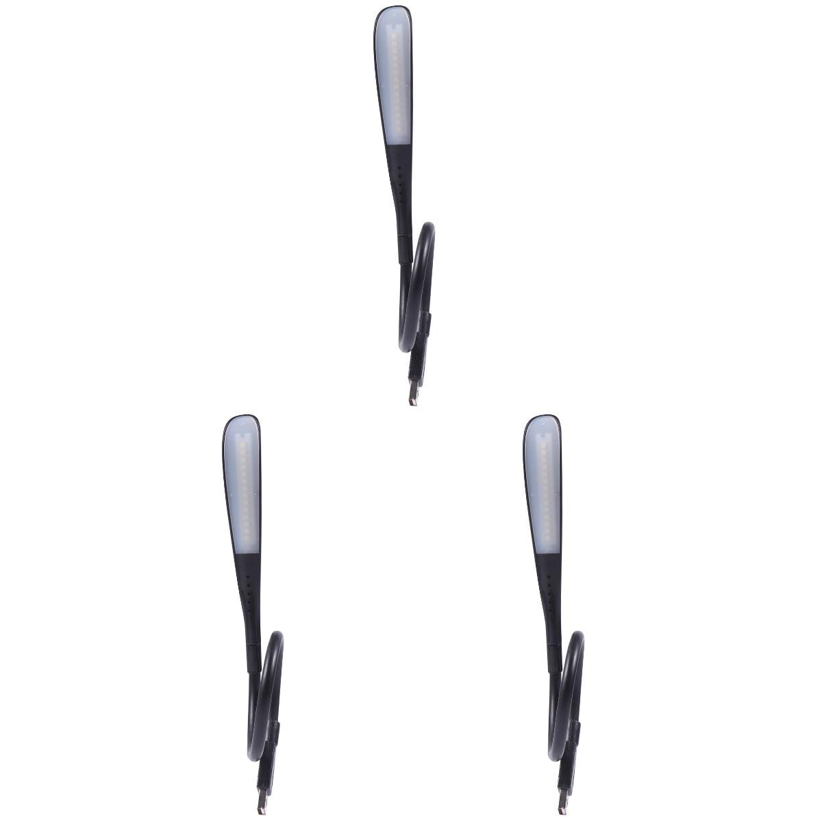 Portable Light 3 Pc Lamp for Laptop USB Flexible Stick Desk Reading ...