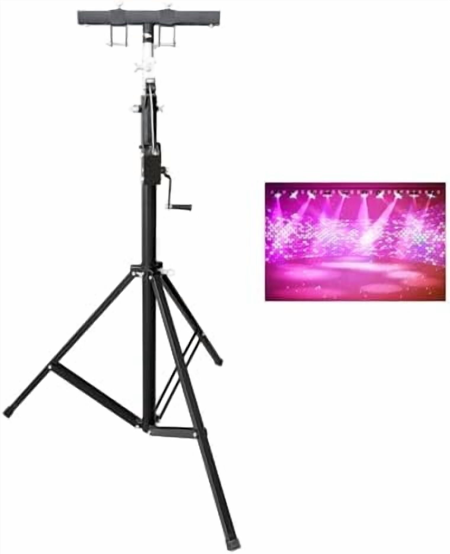 Portable Lighting Crank Stand 5.9-13FT Adjustable Height Triangle ...