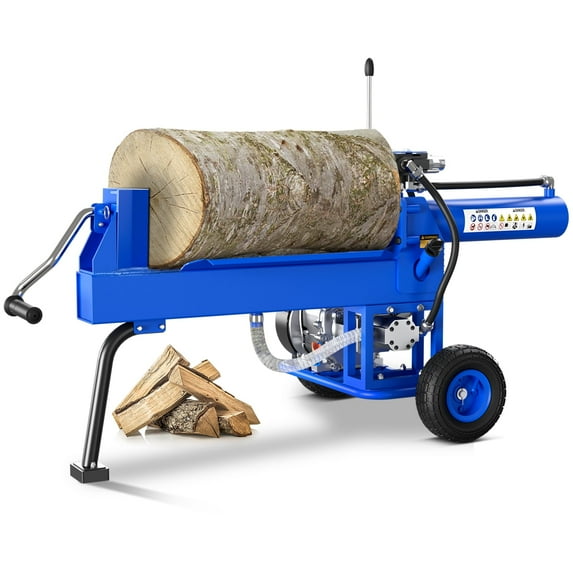 Portable Log Splitter, Log Splitter for firewood with Auto Return, Gas ...
