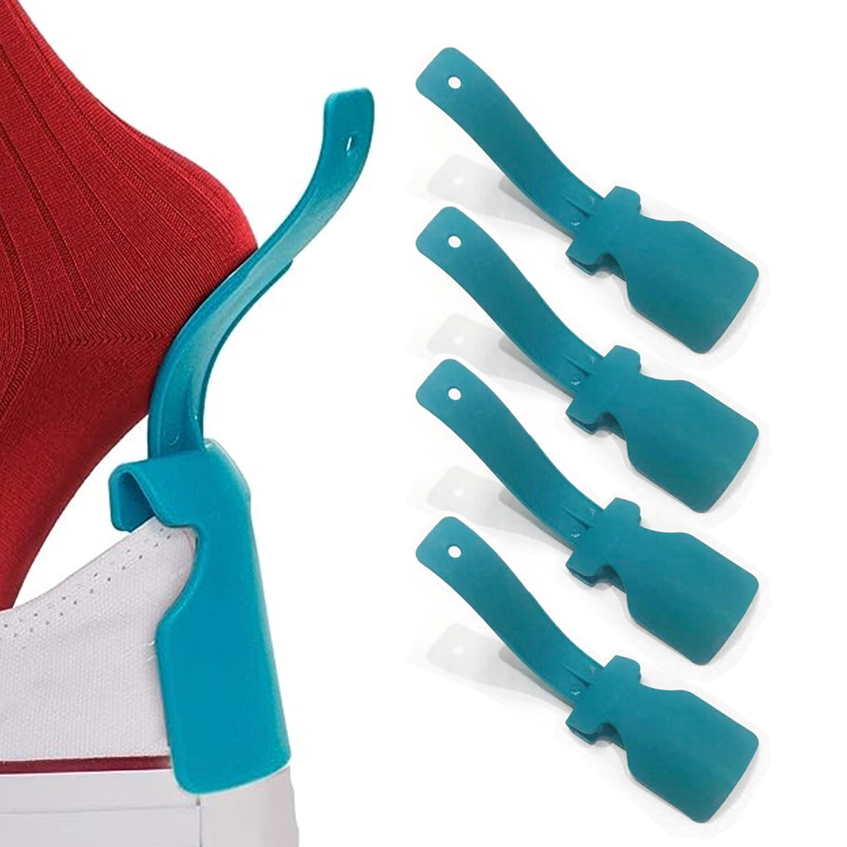 Portable Long Shoe Horns for Seniors, One-step Design Shoe Lifting ...