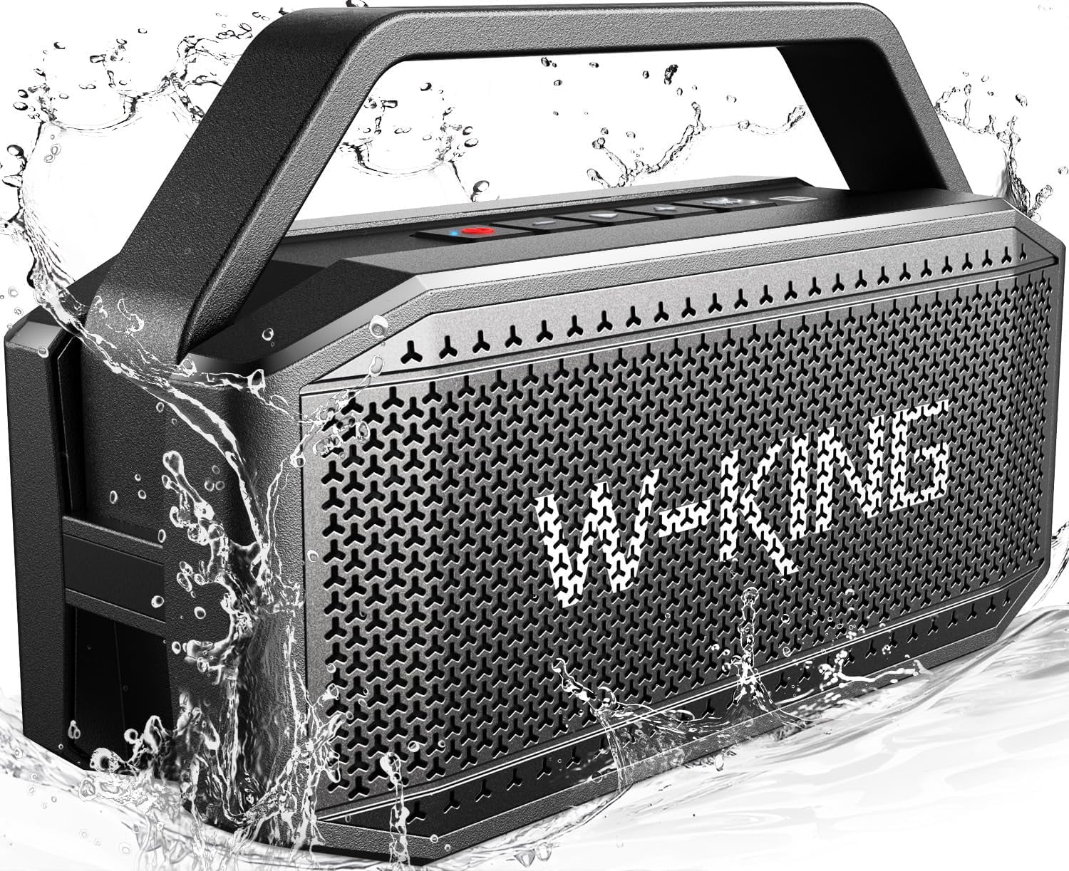 Portable Loud Bluetooth Speaker, 100W Max Waterproof Outdoor Speakers ...