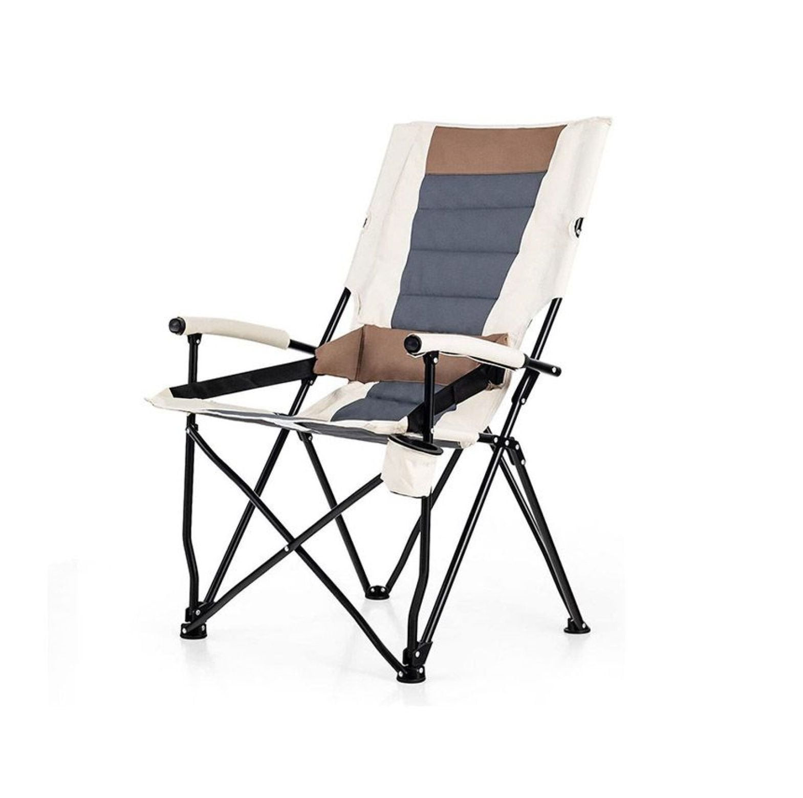 Portable Lumbar Back Camping Chairs for Outdoors Style B As pic show ...
