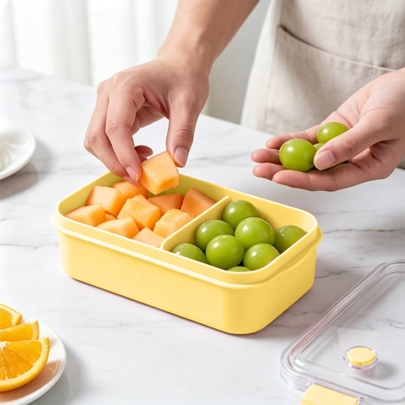 Portable Lunch Box Food-Grade Sealed Fresh-Keeping Fruit Storage Box ...