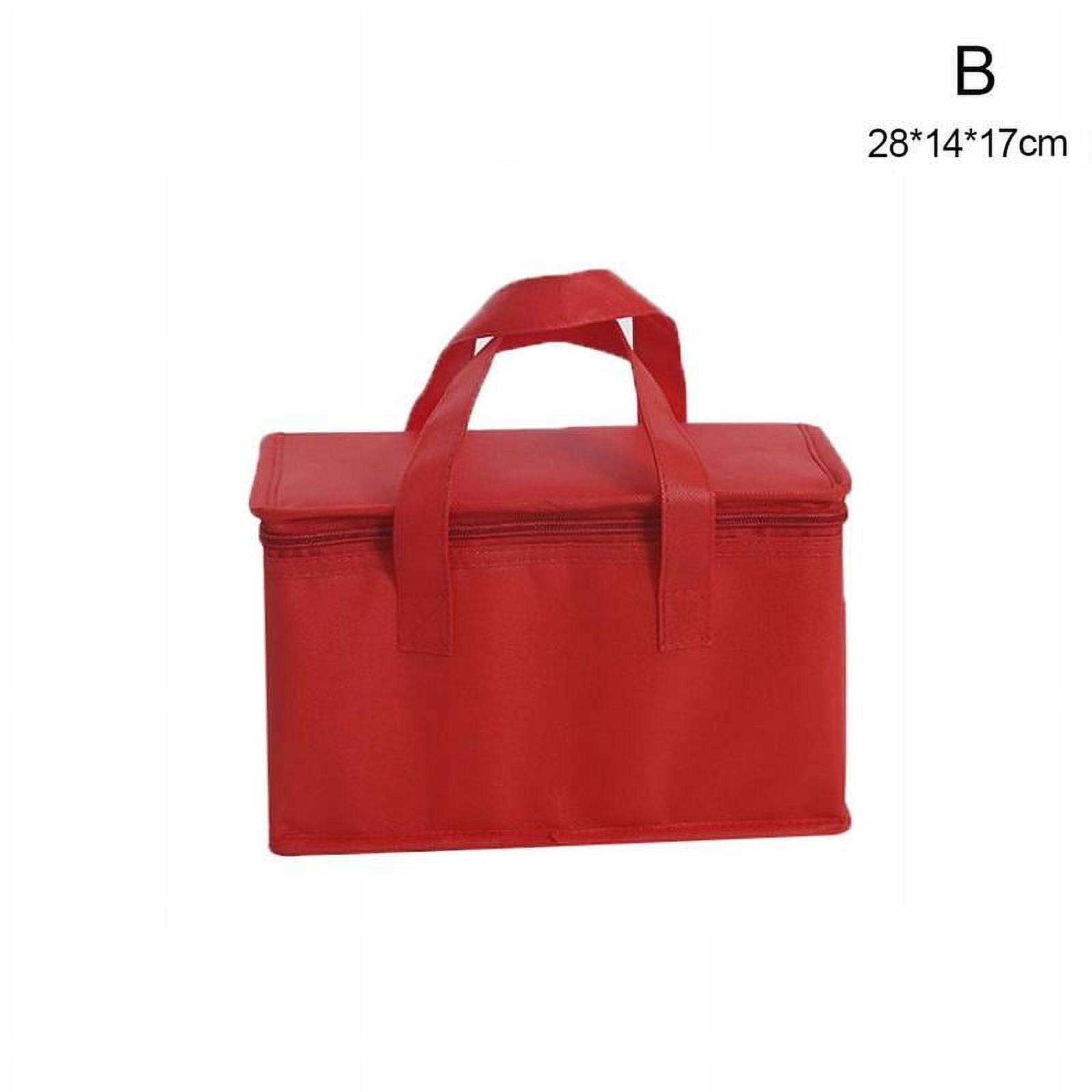 Portable Lunch Cooler Bag Folding Insulation Picnic Ice Cream Food ...