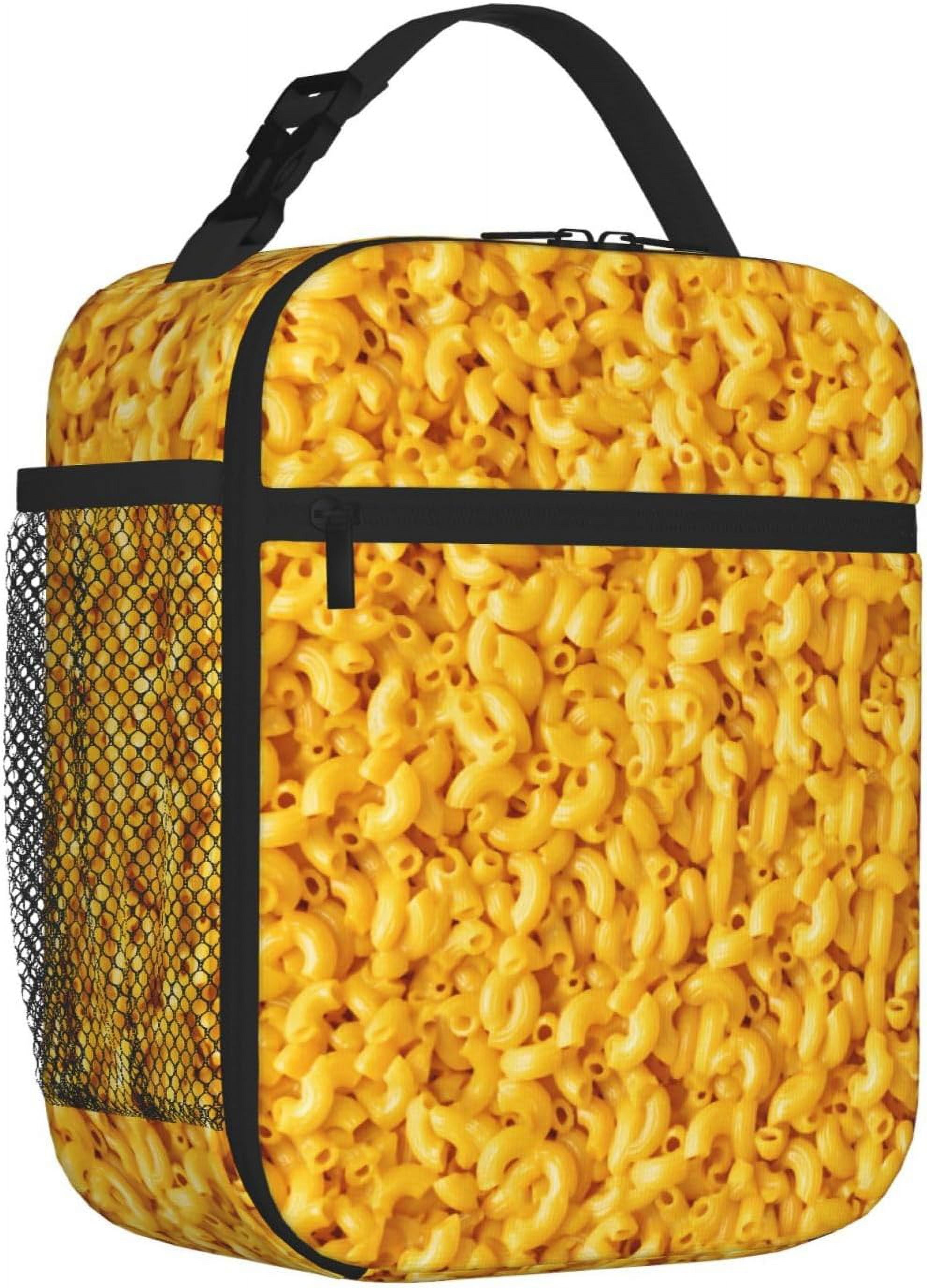 Portable Lunch Tote for Macaroni And Cheese Insulated Lunch Box Bag for ...