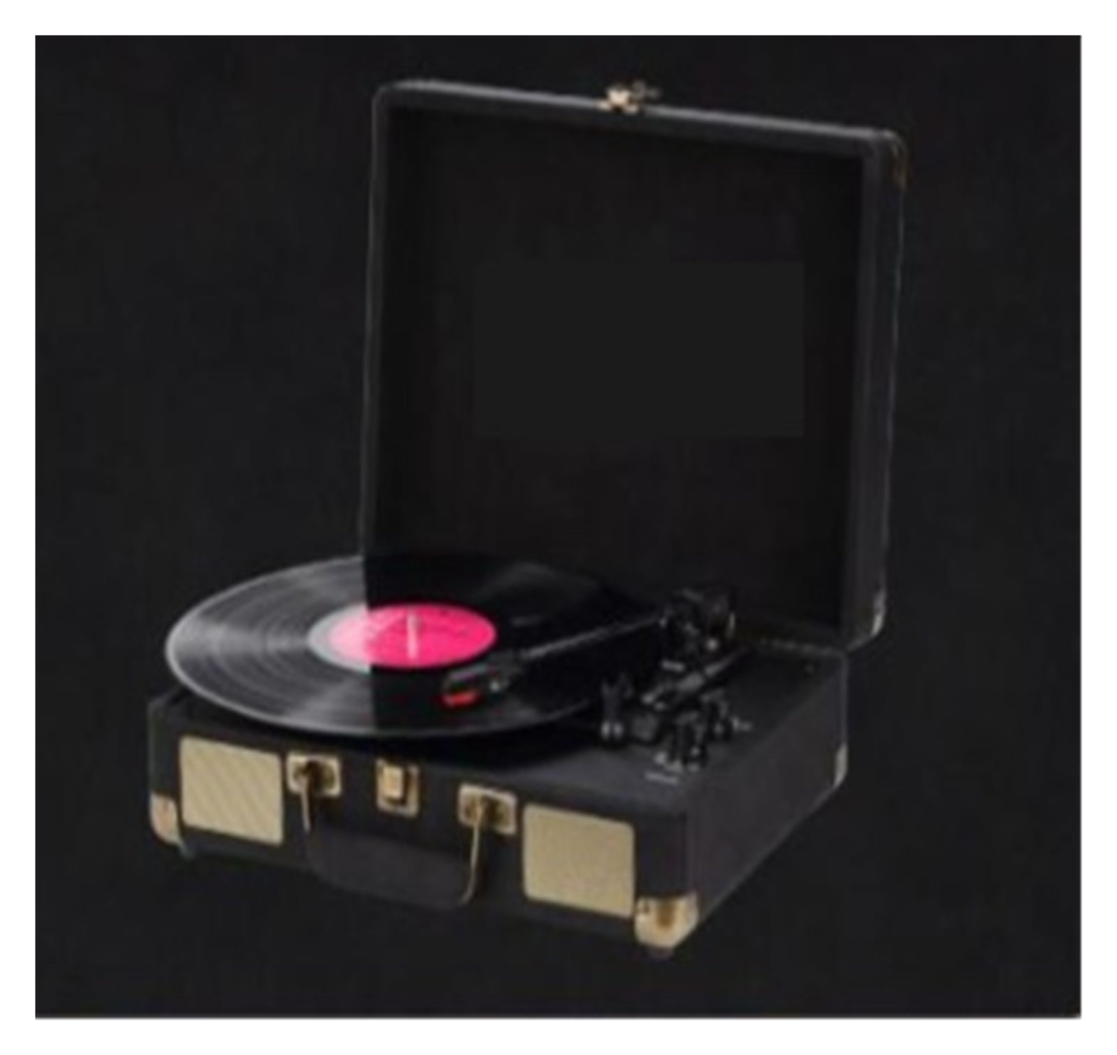 Portable Lyra Vinyl Record Player Speaker Jukebox Portable High Power ...