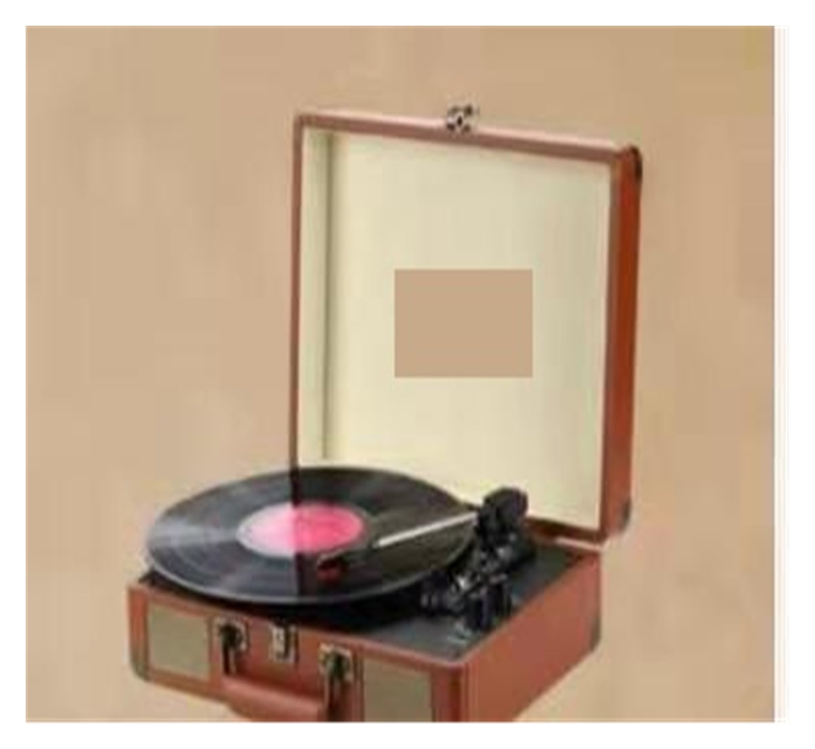 Portable Lyra Vinyl Record Player Speaker Jukebox Portable High Power ...