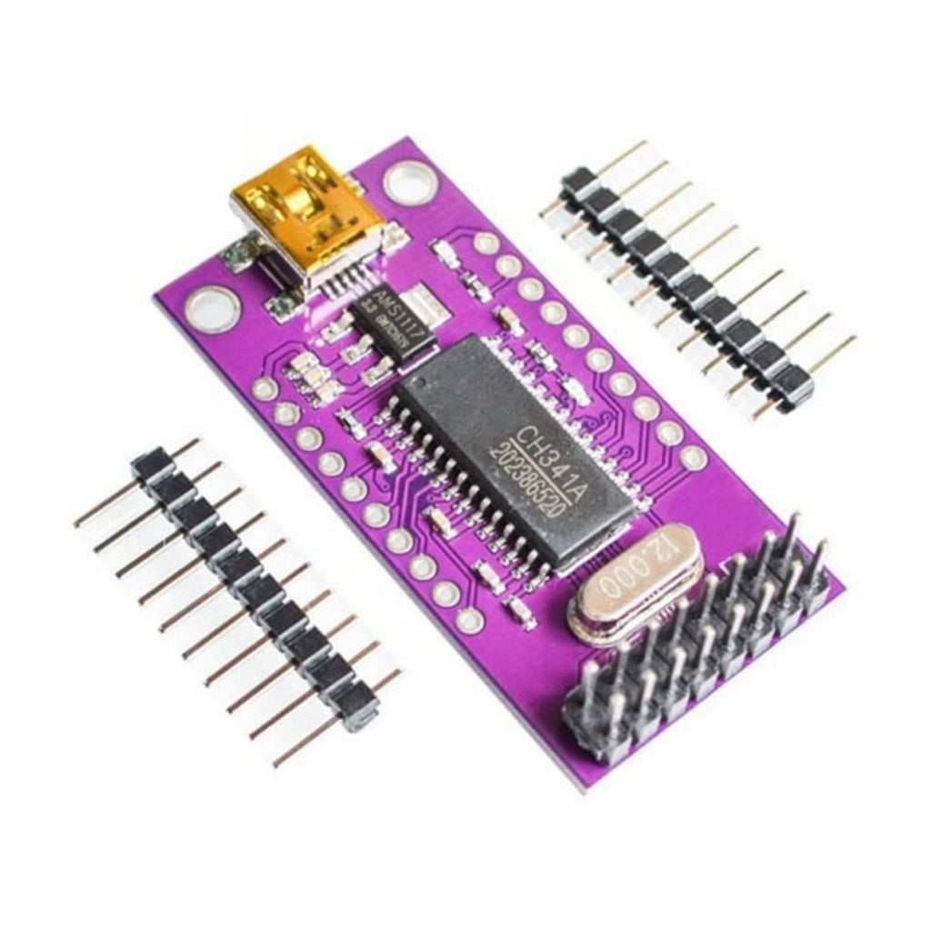 Portable MCU341 USB Bus Adapter For Real Time Data Transfer RS232/RS485 ...