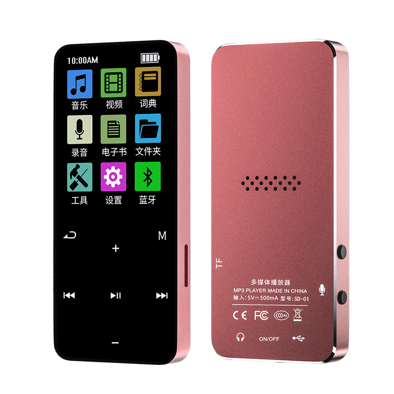 Portable MP3 MP4 Player Touch Screen Bluetooth 4.2 Sport Lossless Music ...