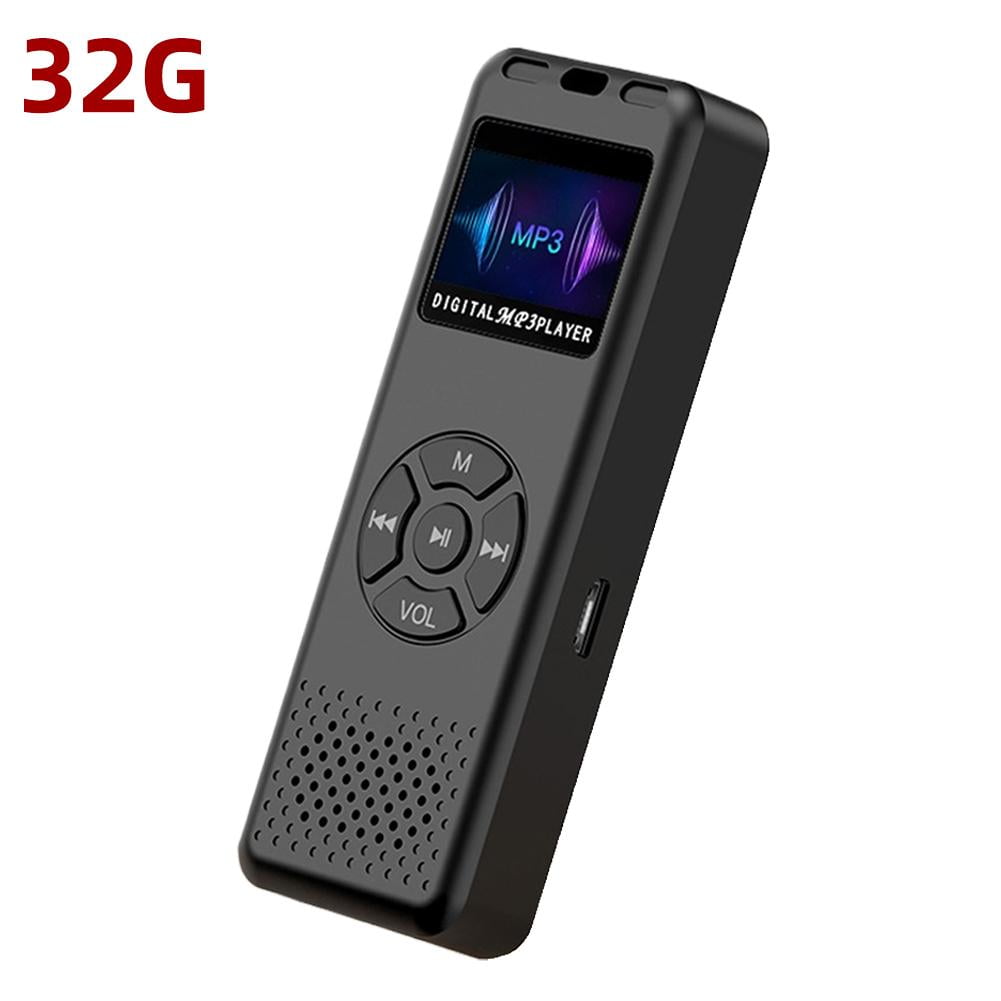 Portable MP3 MP4 Player with Bluetooth HiFi Audio Built in Speaker 32GB ...