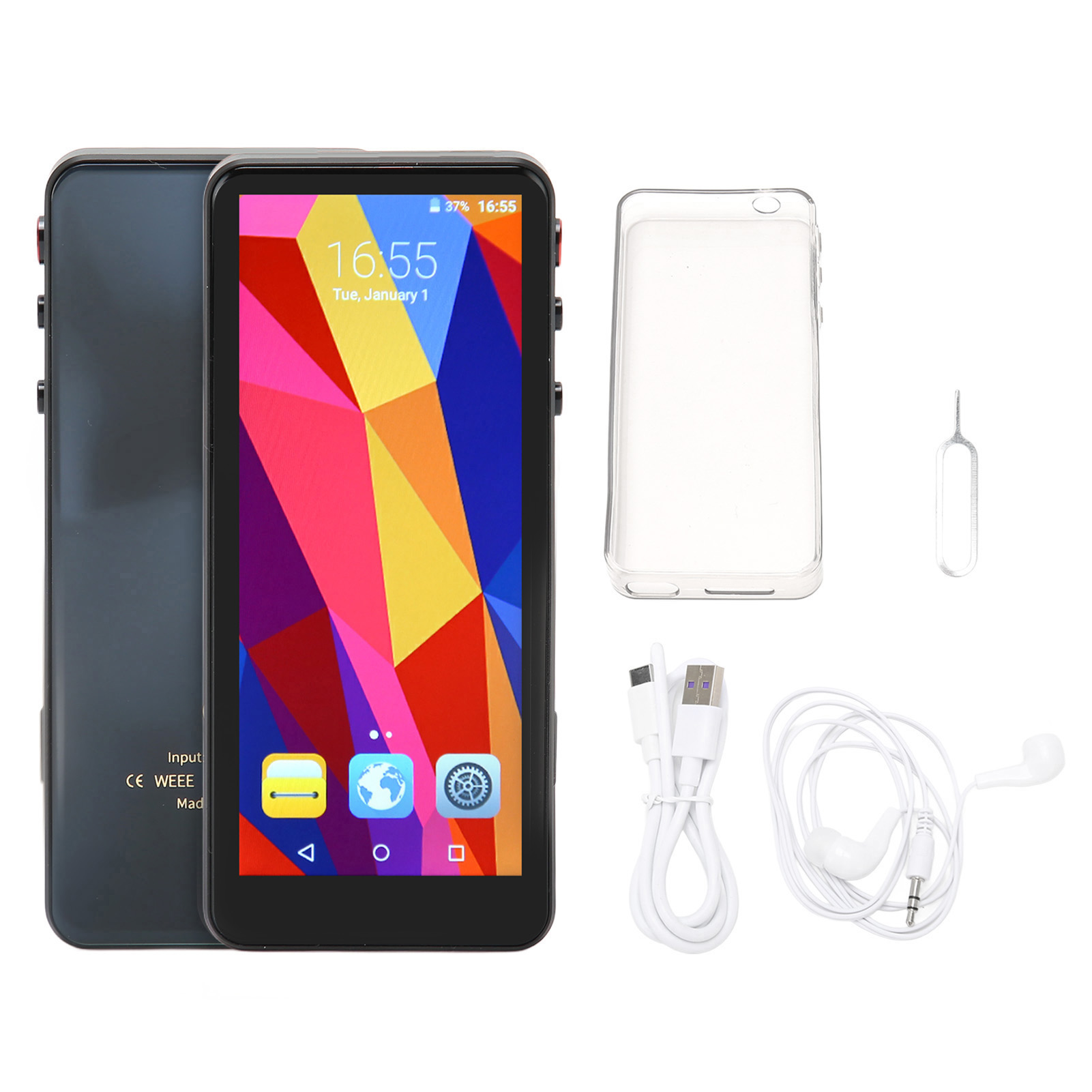 Portable MP4 Player for Android 4 Inch Full Touch Screen HD Noise ...