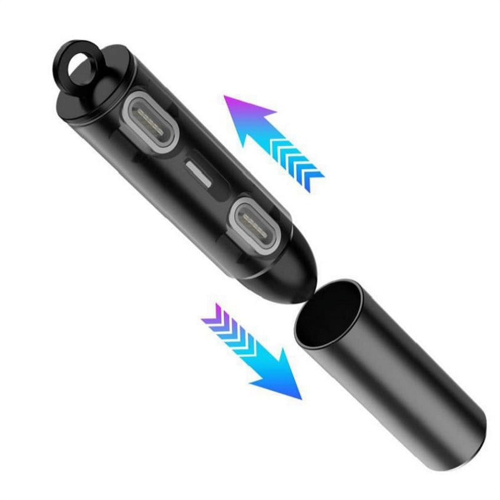 Portable Magnetic Cable Plugs Box Micro USB Type C Plug Storage Case ...