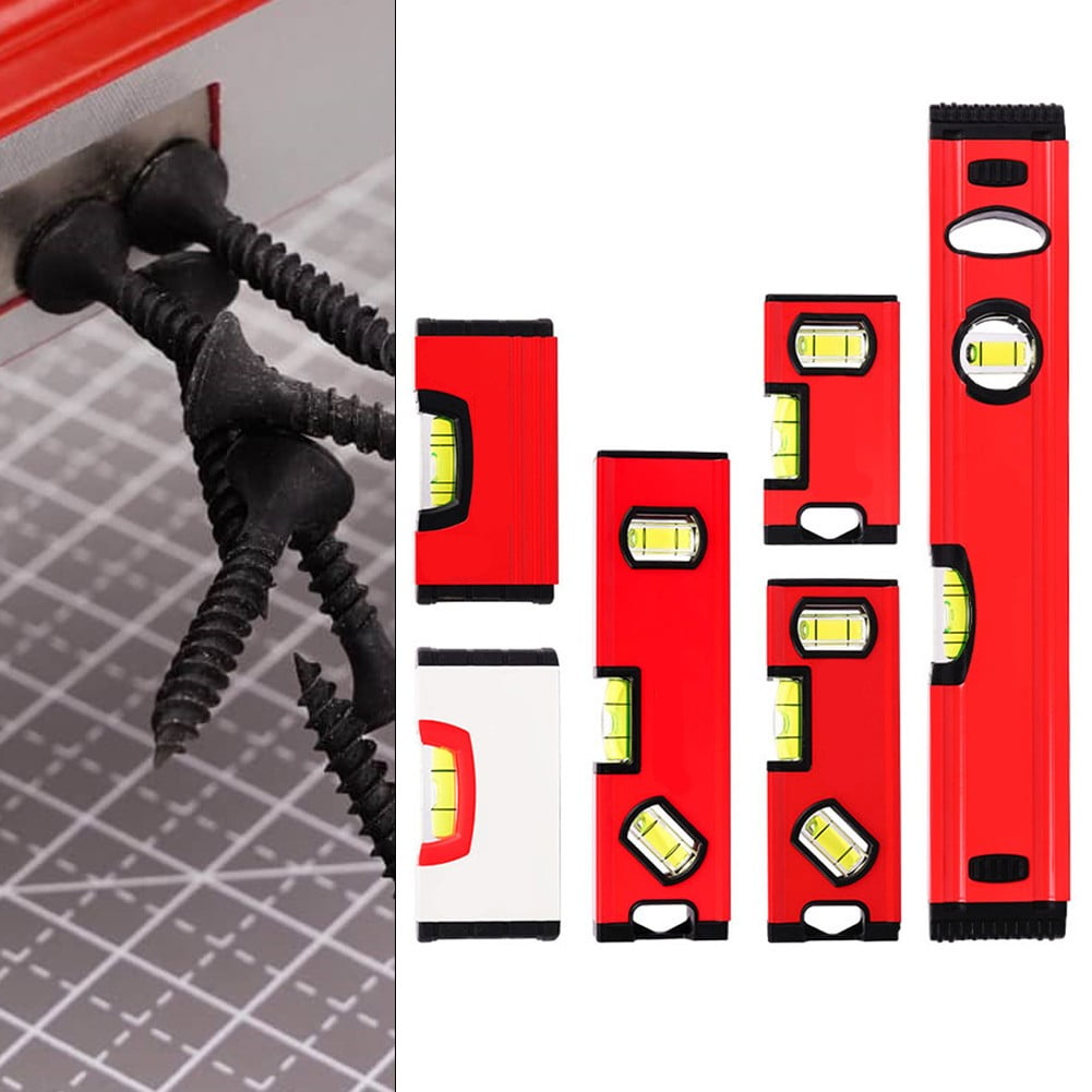 Portable Magnetic Level Aluminum Construction Leveling Tool Bubble ...