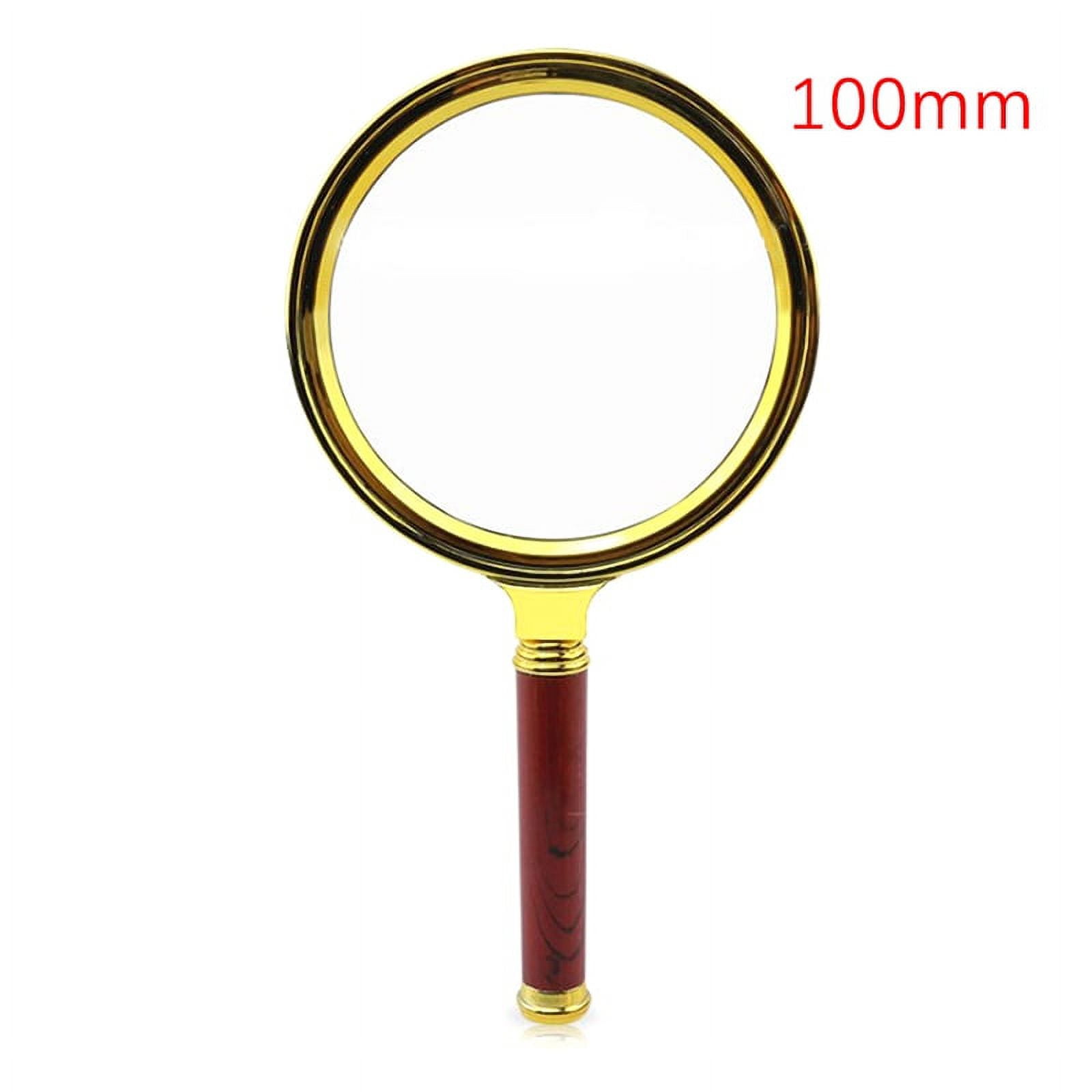 Portable Magnifying Glass 10X Handheld 60/70/80/90/100mm Portable ...