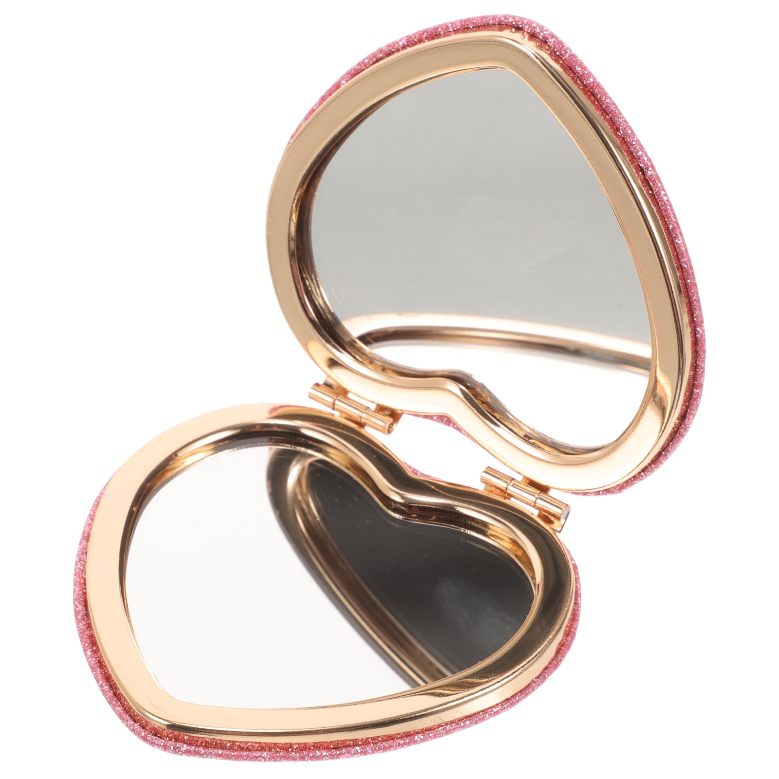 Heart Shaped Hand Mirror for Women 1 Set Portable Pocket Mirror for ...