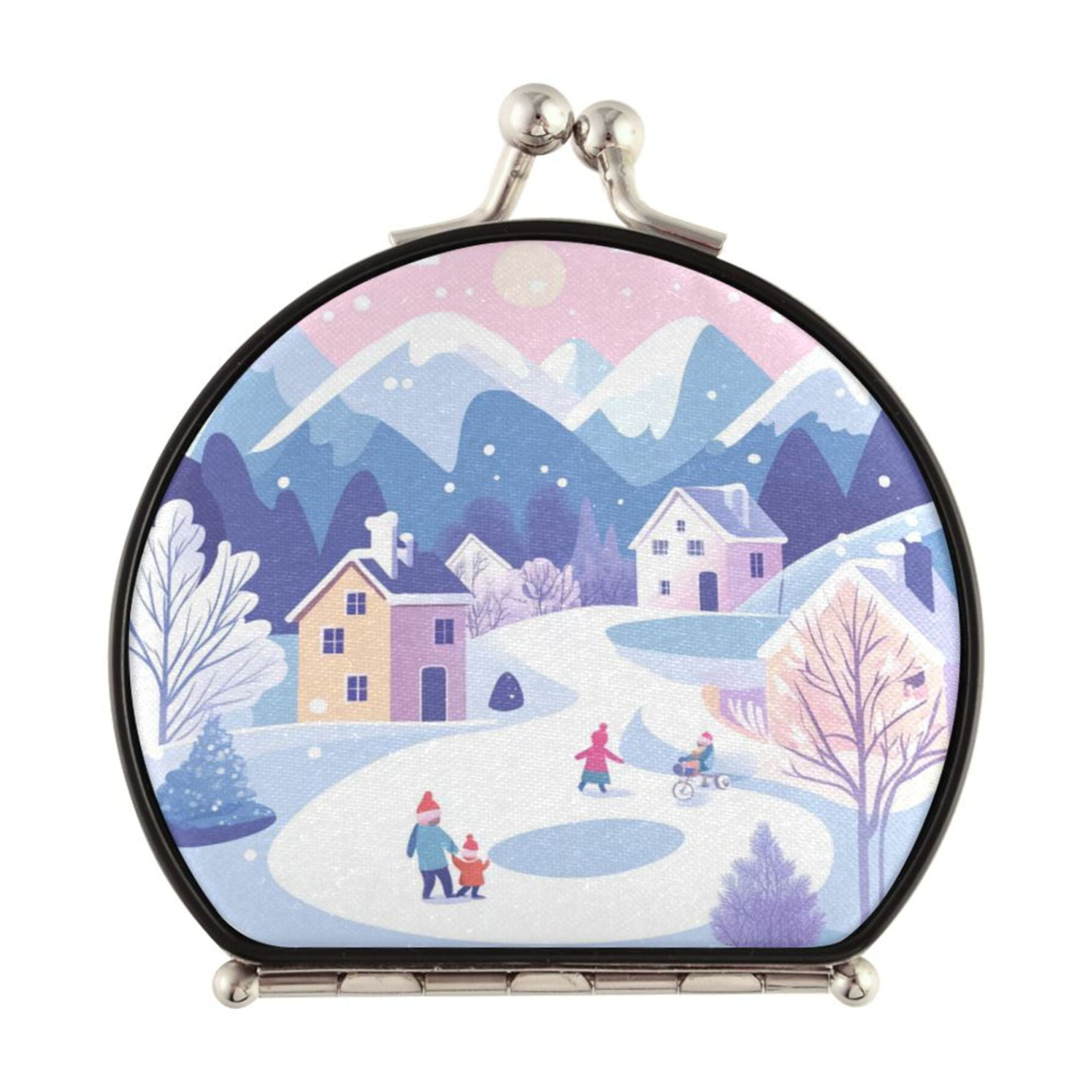 Portable Makeup Mirror Travel Mirror Compact Folding Mirrors Small for ...