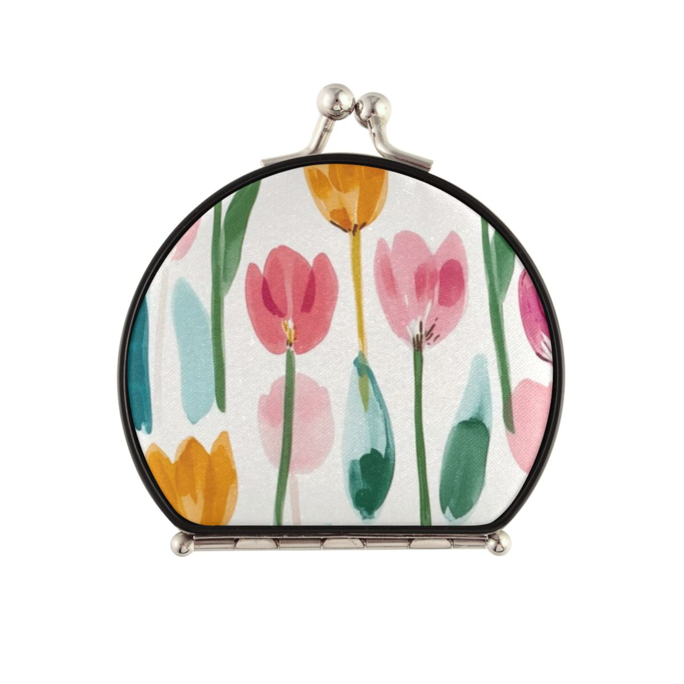 Portable Makeup Mirror Travel Mirror Compact Folding Mirrors Small for ...