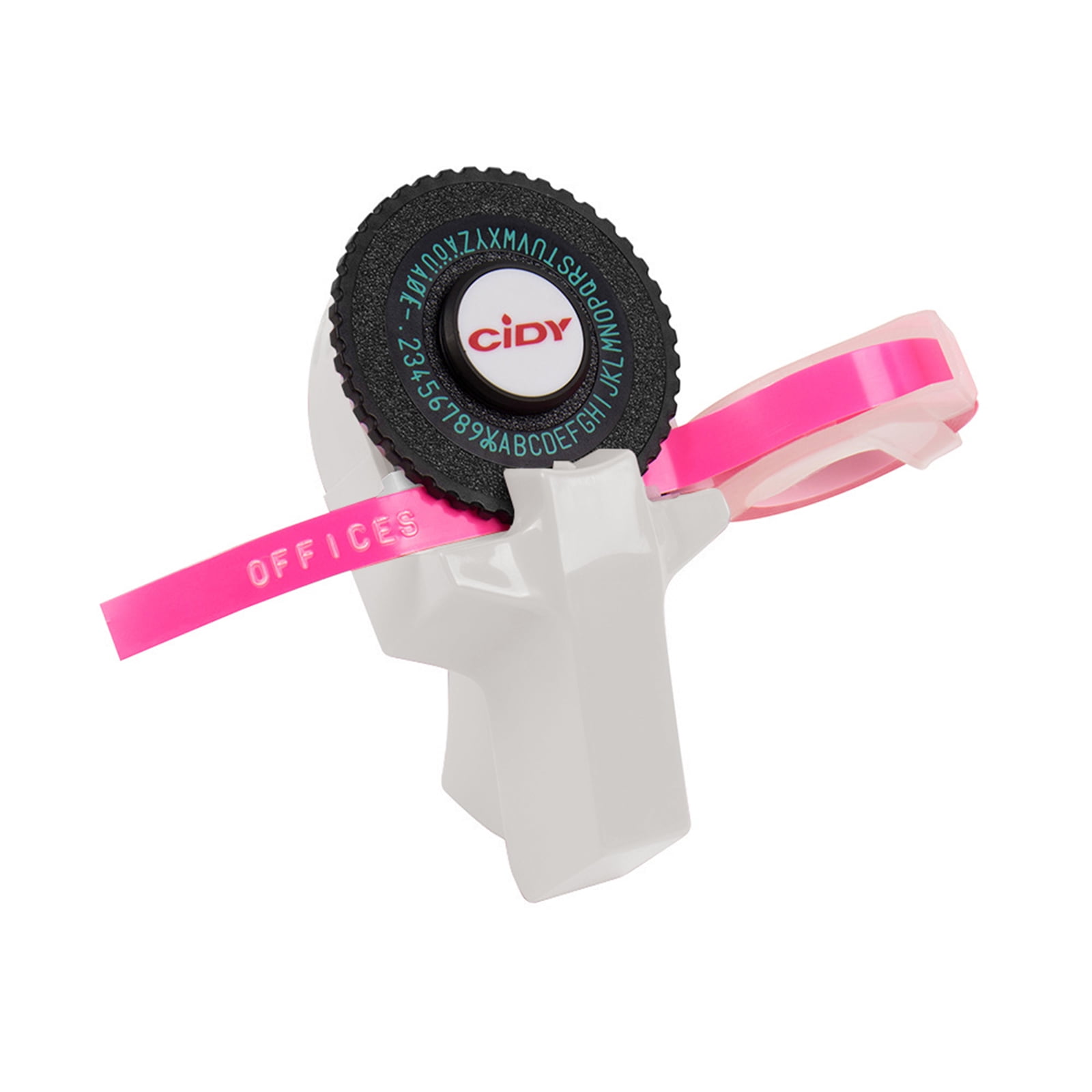 Portable Manual Label Maker DIY 3D Embossing Label Writer Printer ...