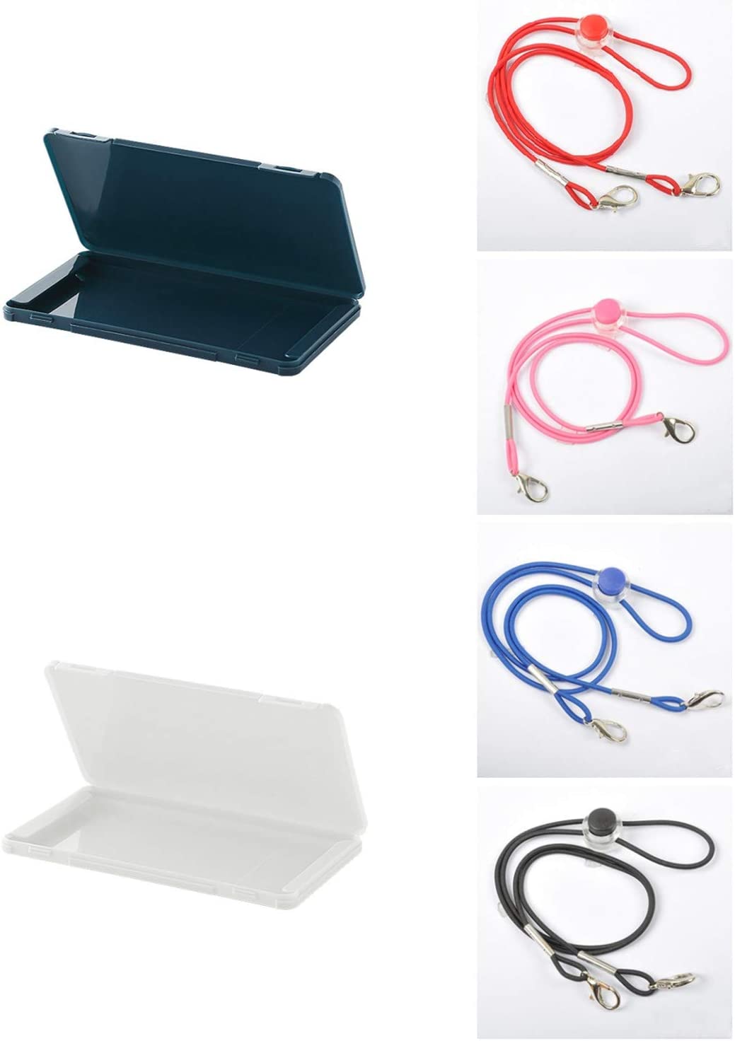 Portable Mask Storage Box, Mask Extension Lanyard.(A Set of Products ...