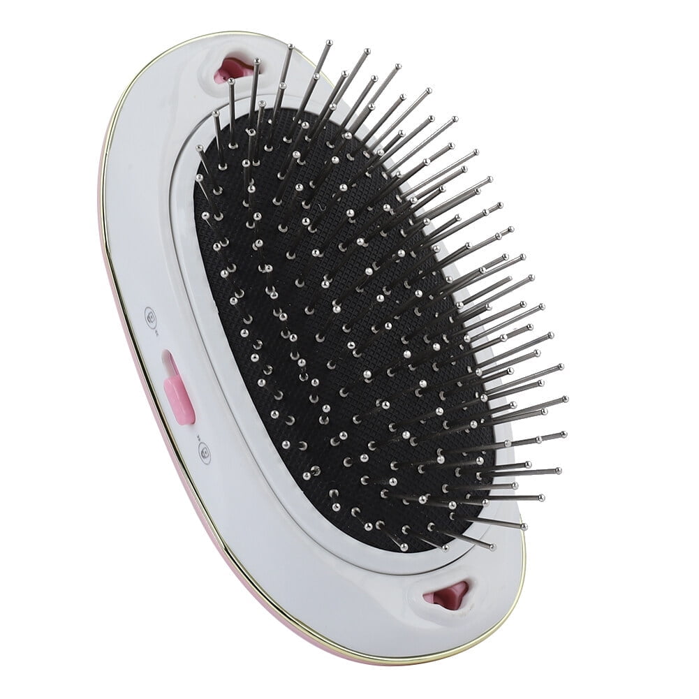 Portable Massage Comb Hair Brush, Electric Massage Hairbrush Detangler ...
