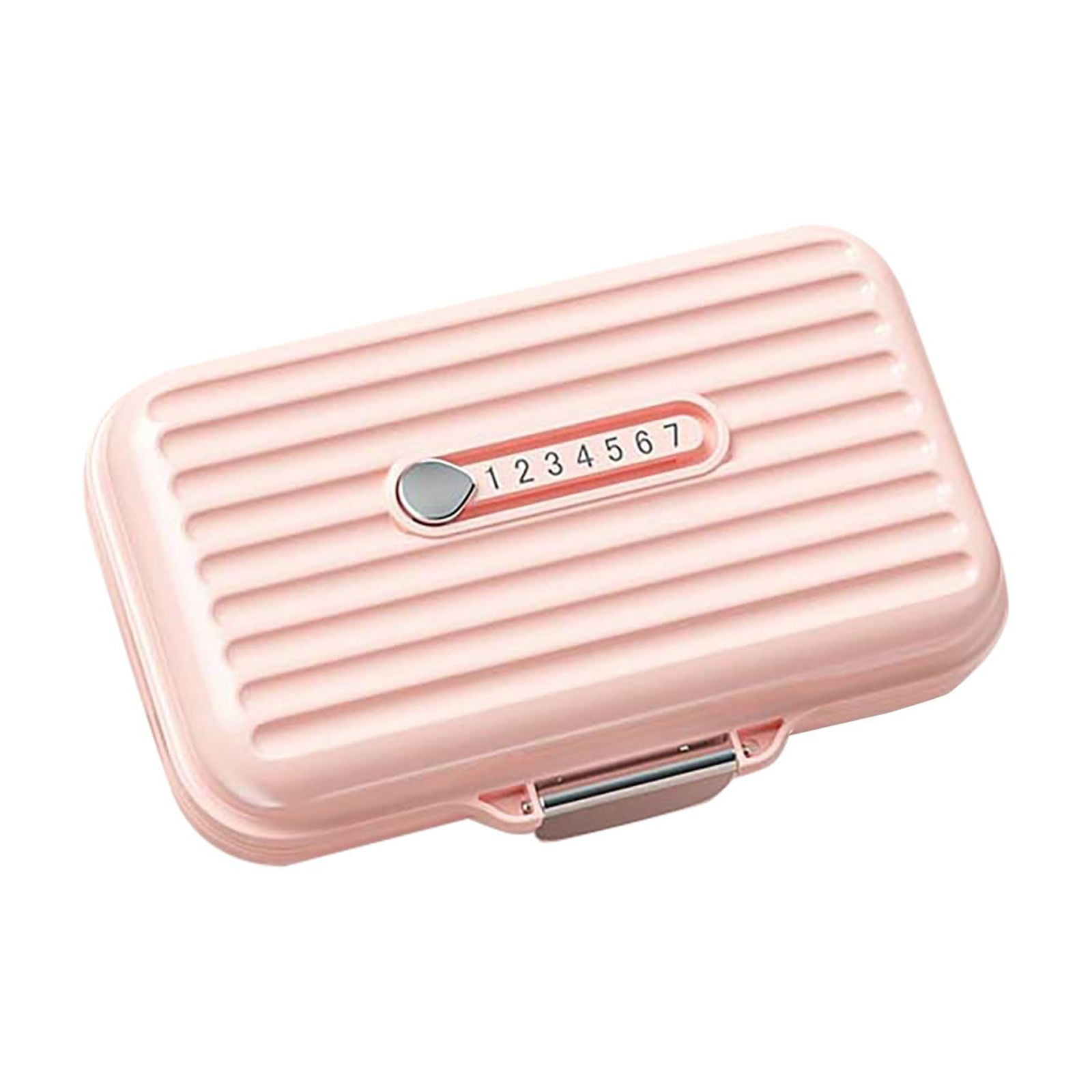 Portable Medication Organizer, Small Daily Dose Box, 7-Day Weekly ...