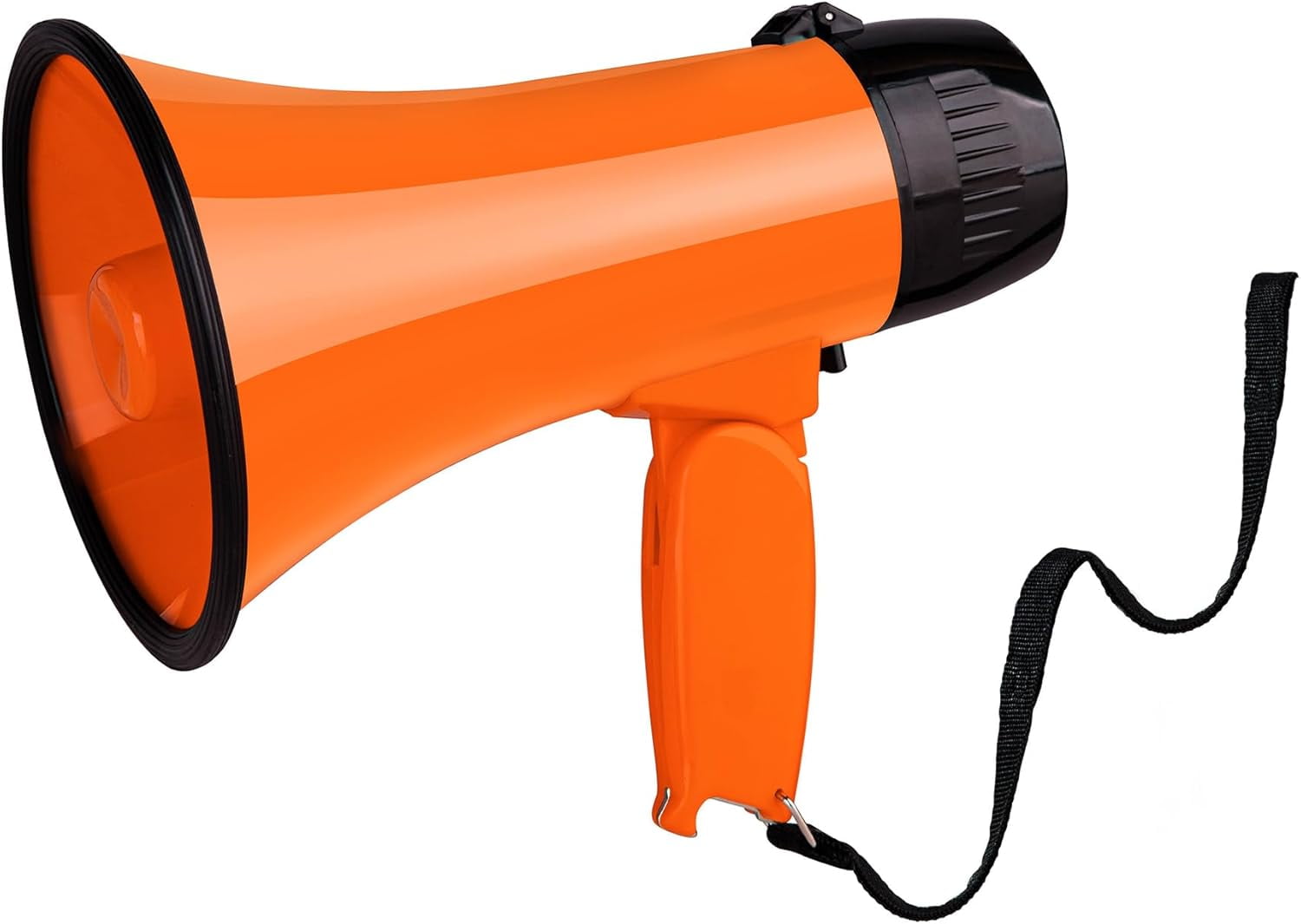 Portable Megaphone Bullhorn 20 Watt Power Megaphone Speaker Voice and ...