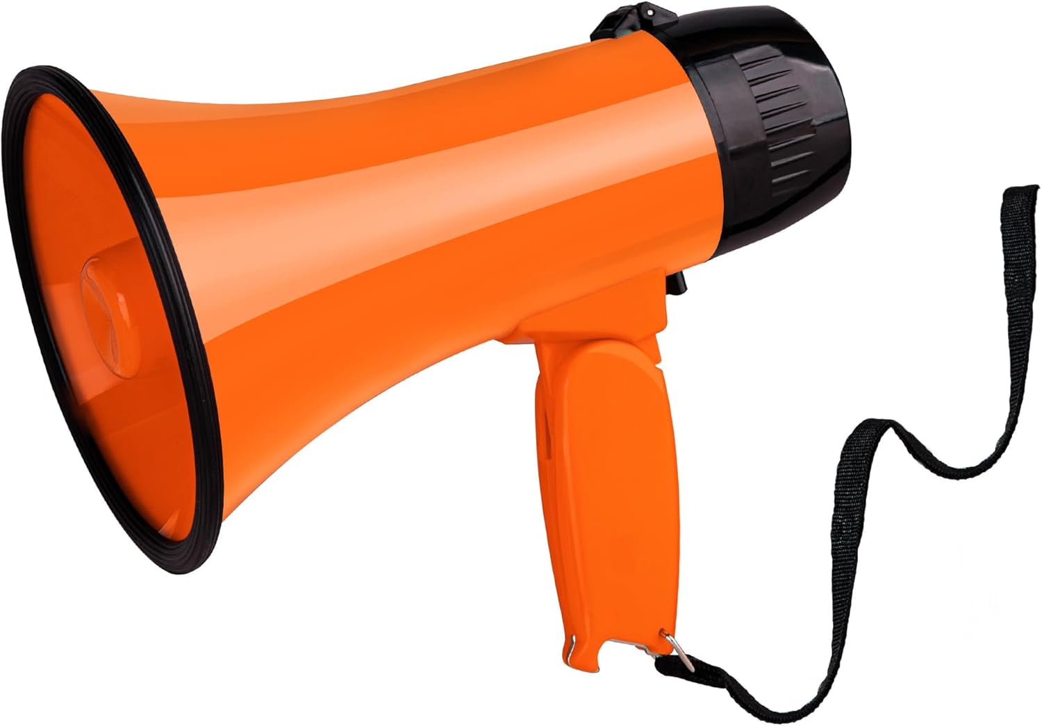 Portable Megaphone Bullhorn 20 Watt Power Megaphone Speaker Voice and ...