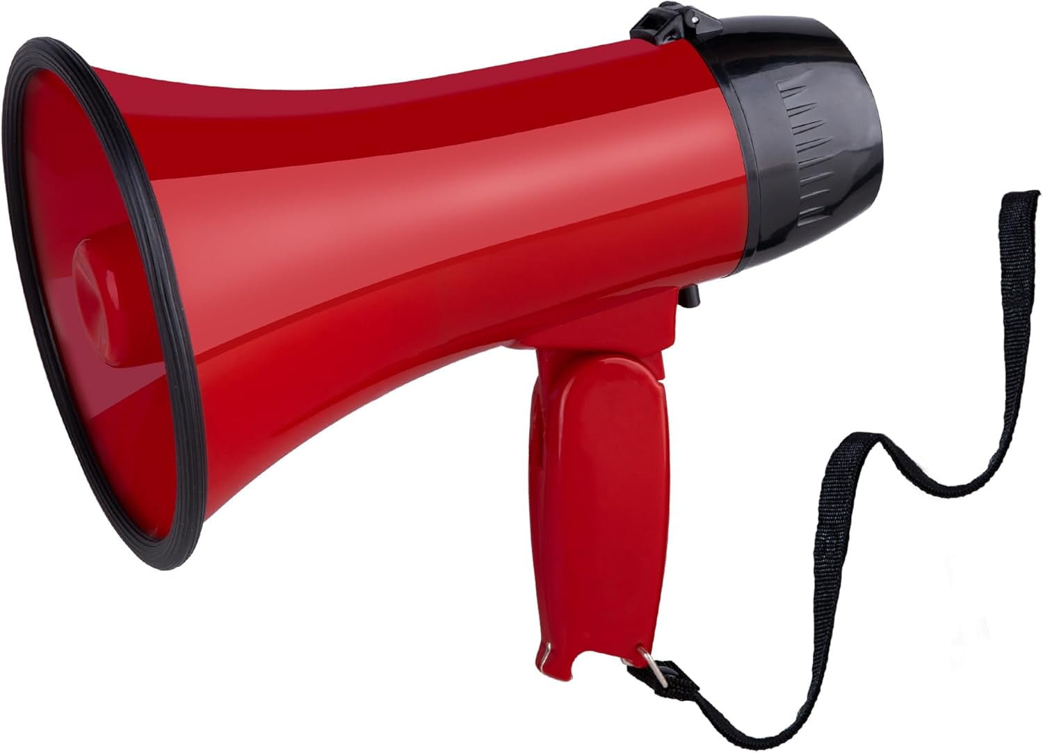 Portable Megaphone Bullhorn 20 Watt Power Megaphone Speaker Voice and ...