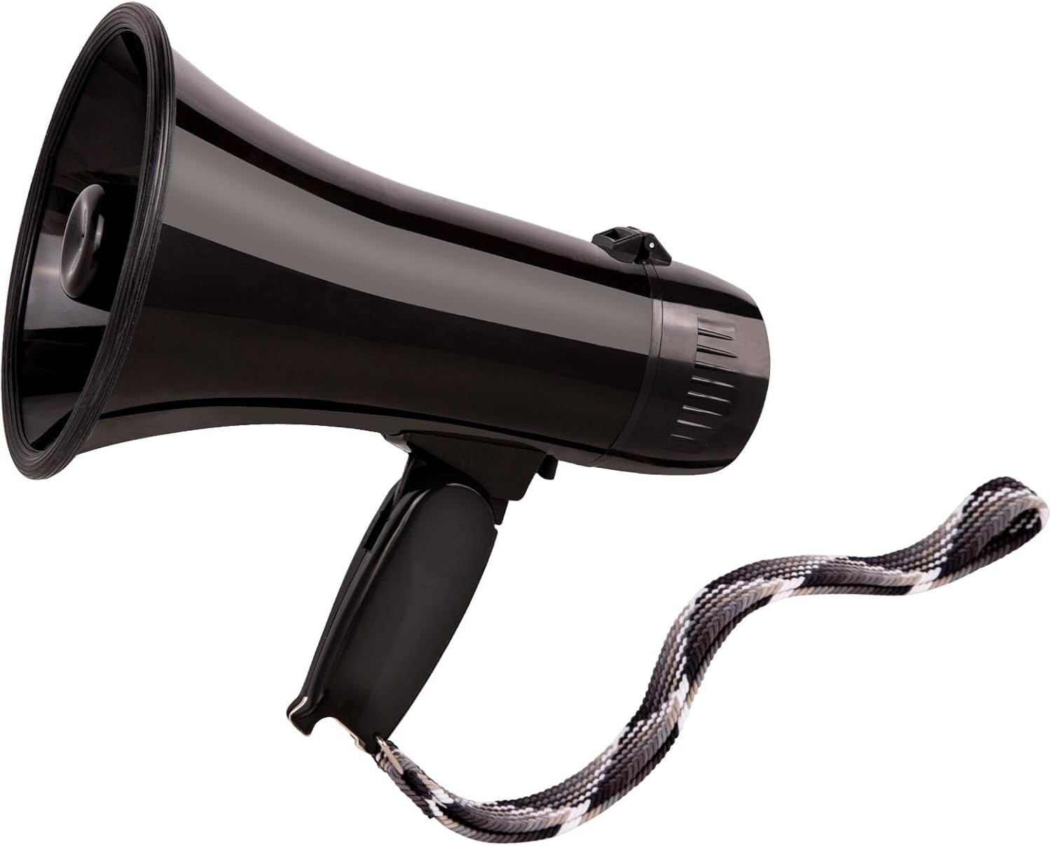 Portable Megaphone Bullhorn 20 Watt Power Megaphone Speaker Voice and ...