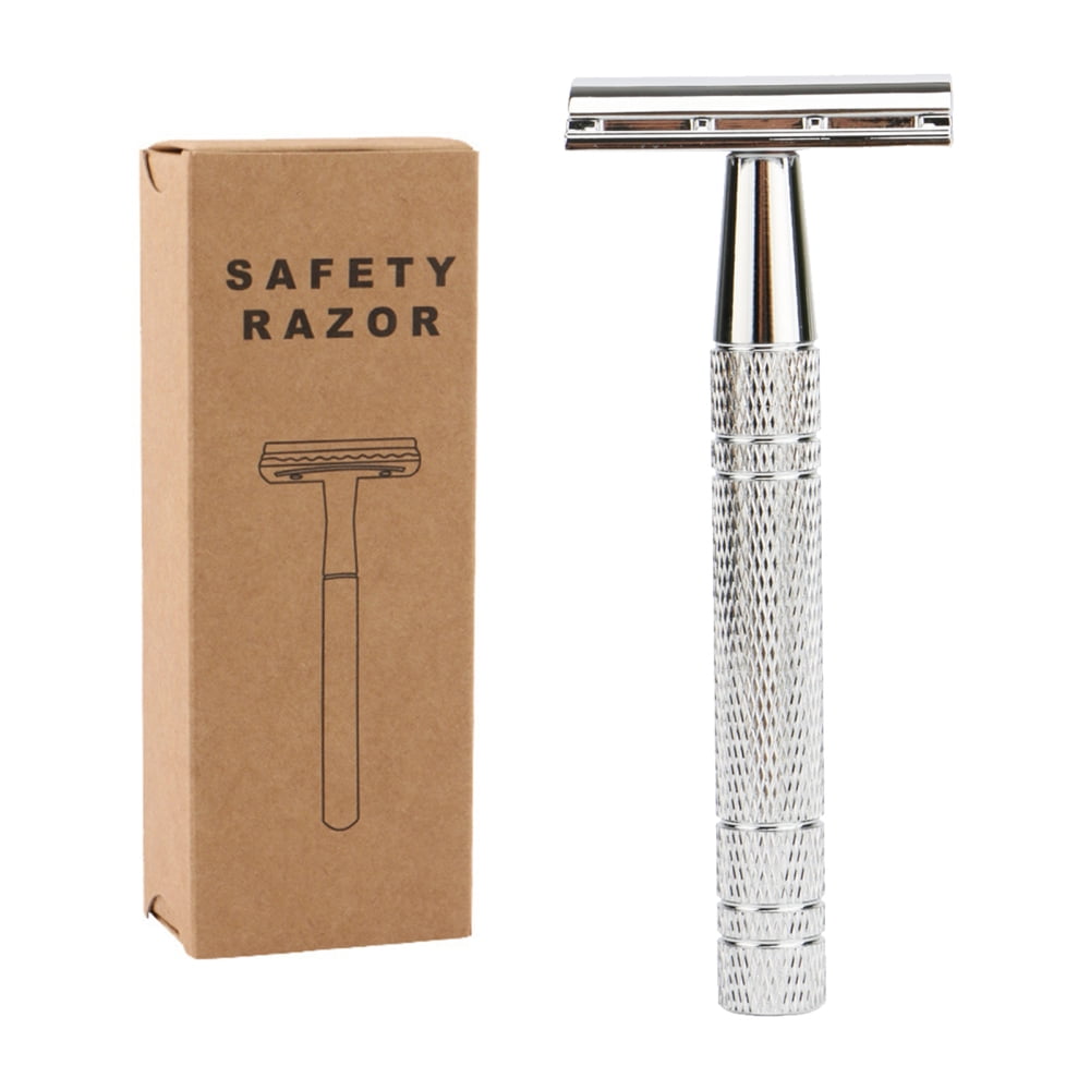 Portable Men's Manual Razor Ergonomic Design Handle Travel Shaving Tool ...