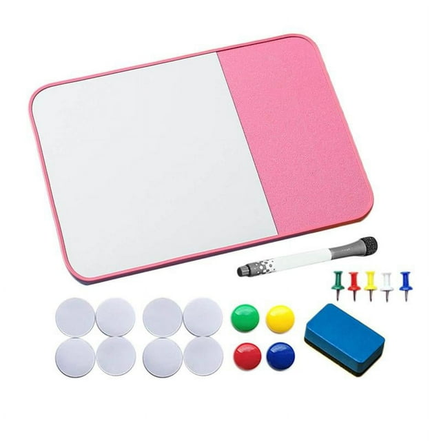 Portable Message Cork Board Memo Reminder Monthly Notice Corkboard ...