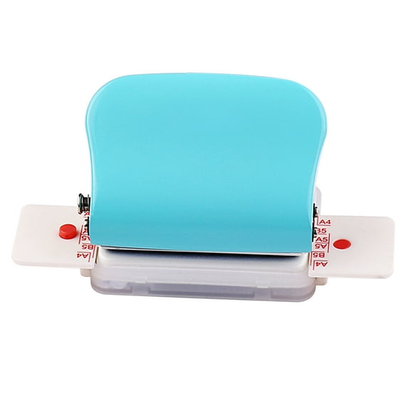 Portable Metal Hole Puncher, 6 Hole Paper Punch for Binding and Craft ...