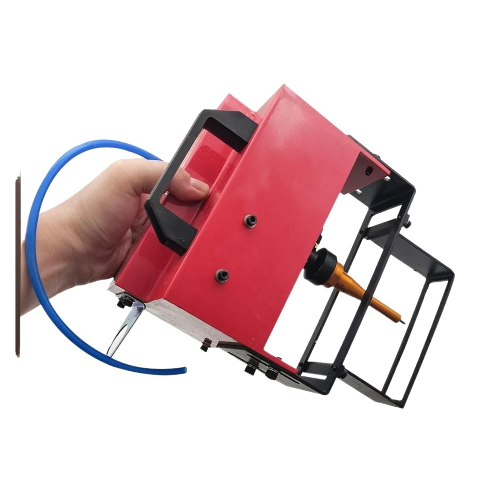 Portable Metal Pneumatic Dot Peen Marking Machine For VIN Code(100*20mm ...