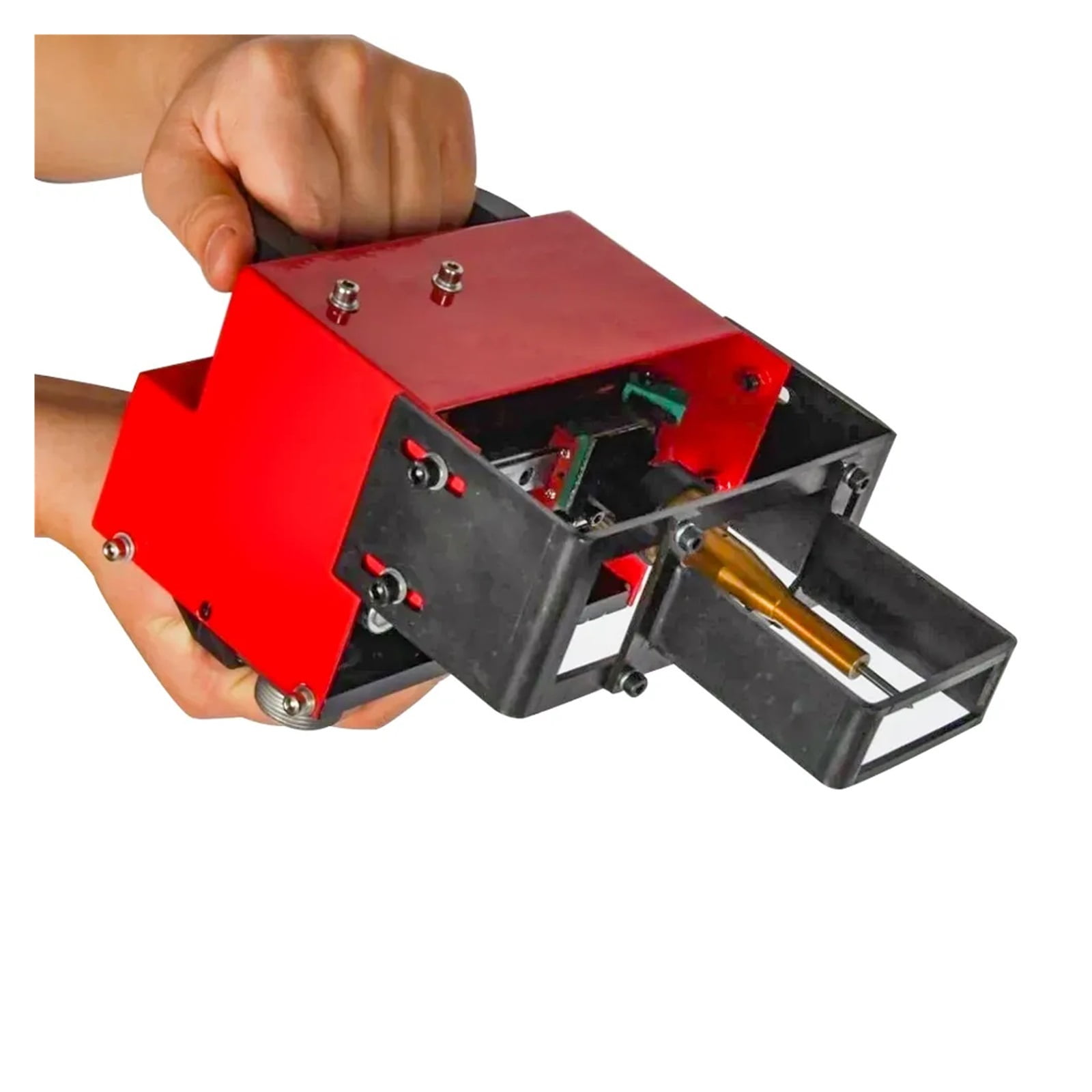 Portable Metal Pneumatic Dot Peen Marking Machine For VIN Code(100*20mm ...
