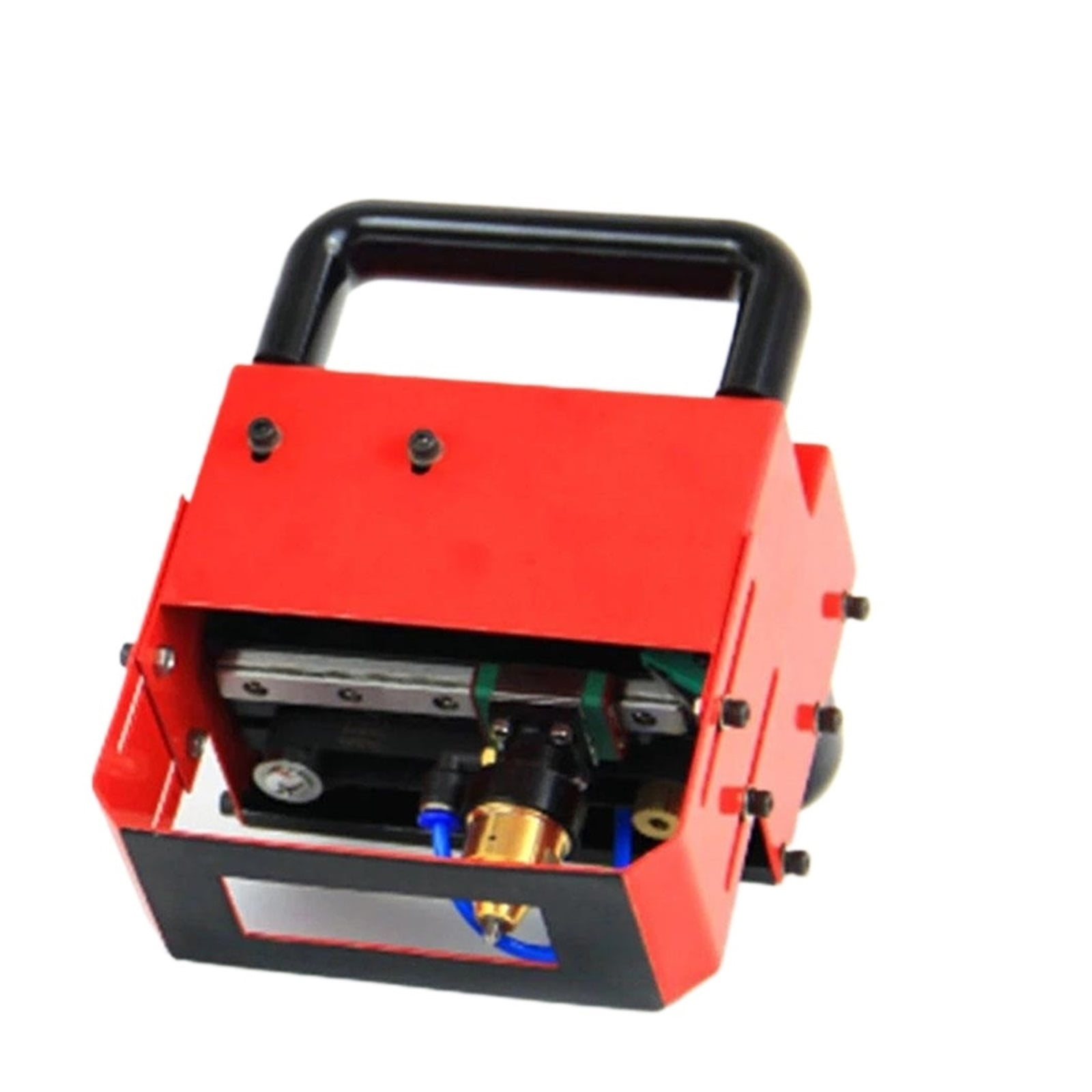 Portable Metal Pneumatic Dot Peen Marking Machine For VIN Code(80*20mm ...