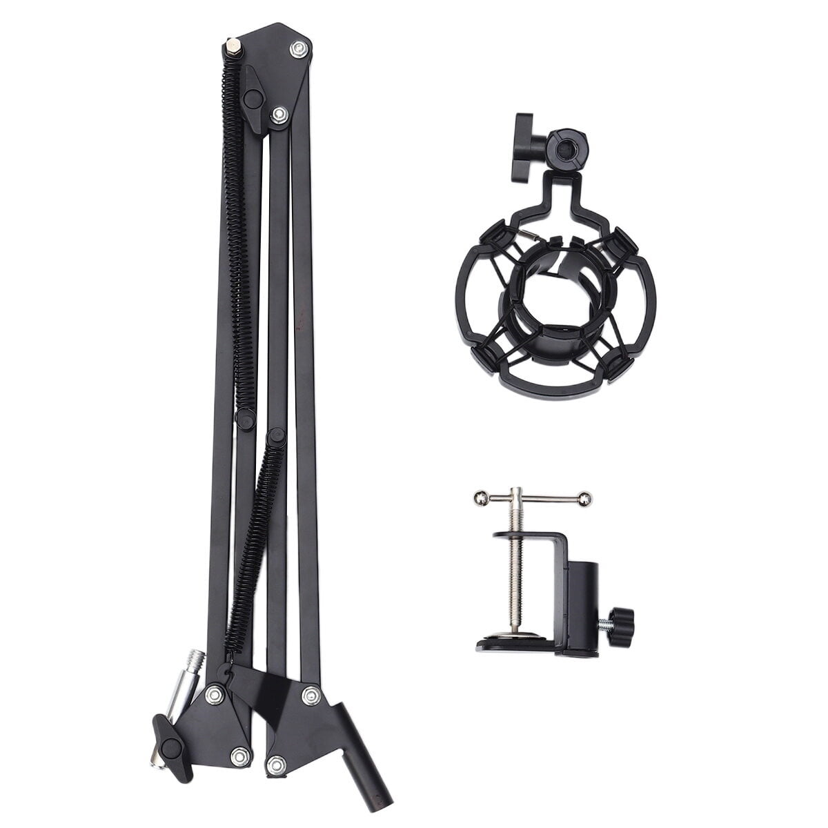 Portable Microphone Rack Microphone Clamp Mount Microphone Arm Desk ...