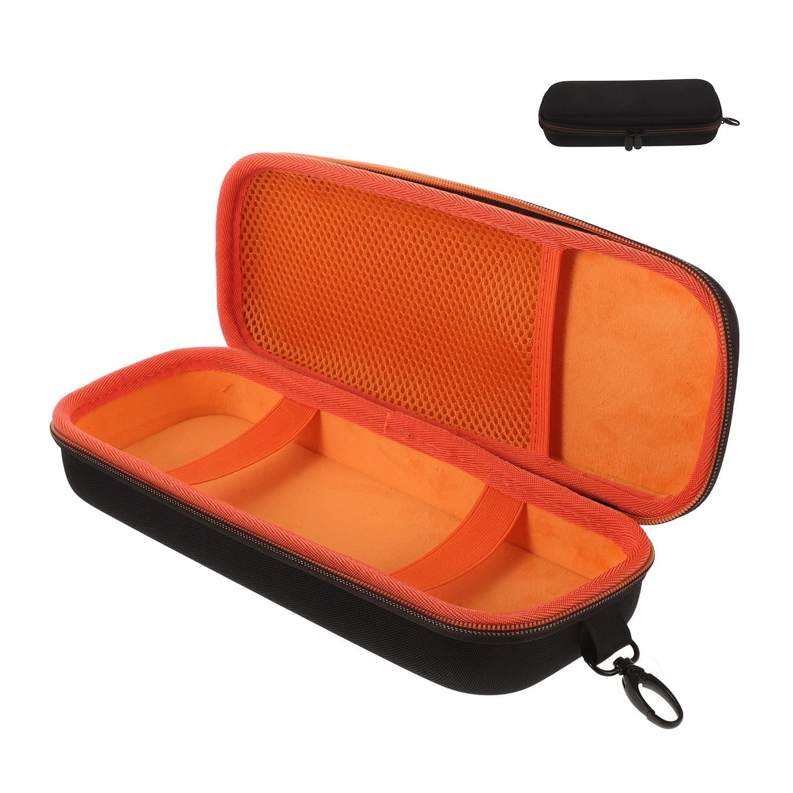 Portable Microphone Storage Bag Zippered Dual Mic Case EVA Hard Case ...