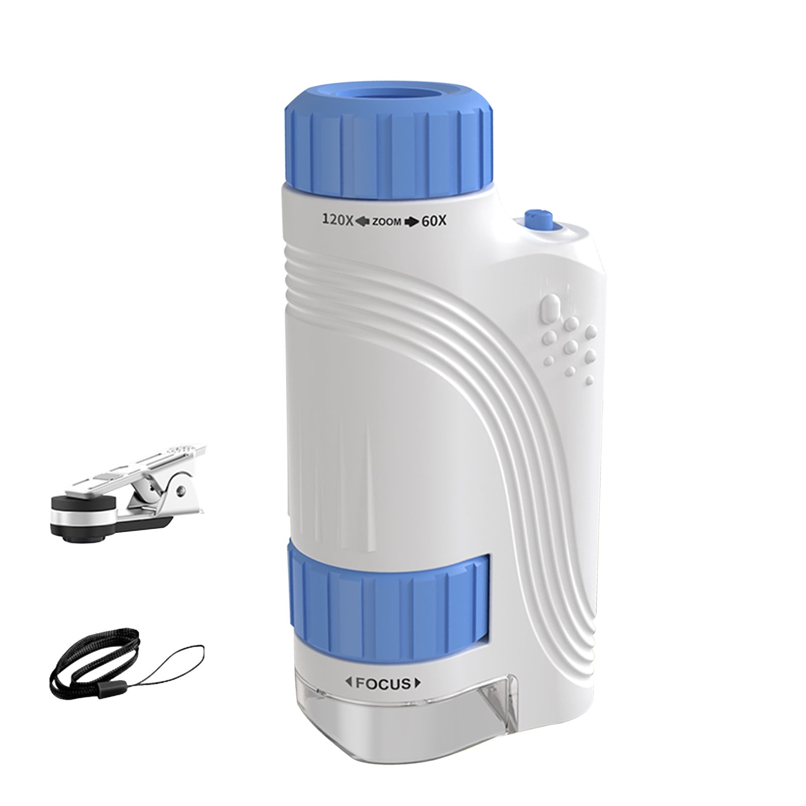 Portable Microscope 60-120X for Kids, Science Experiment Toy for ...